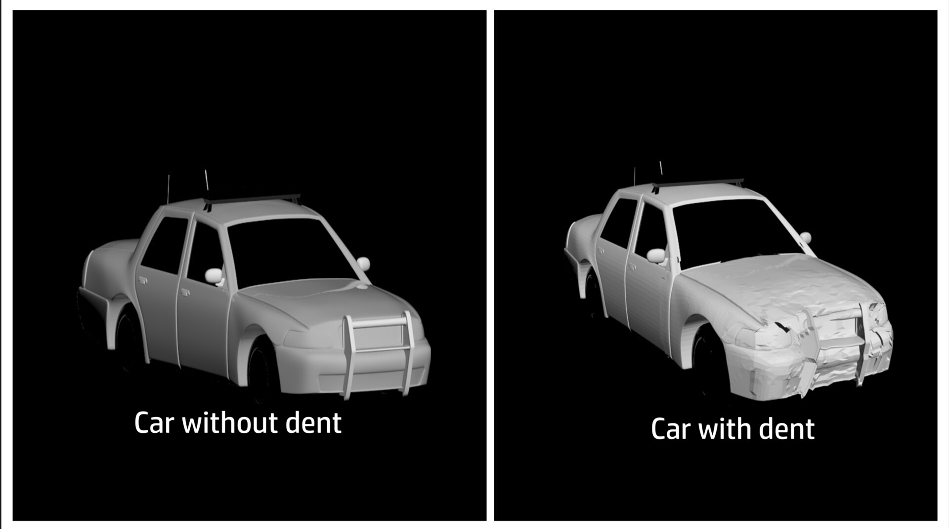 ArtStation - car dent