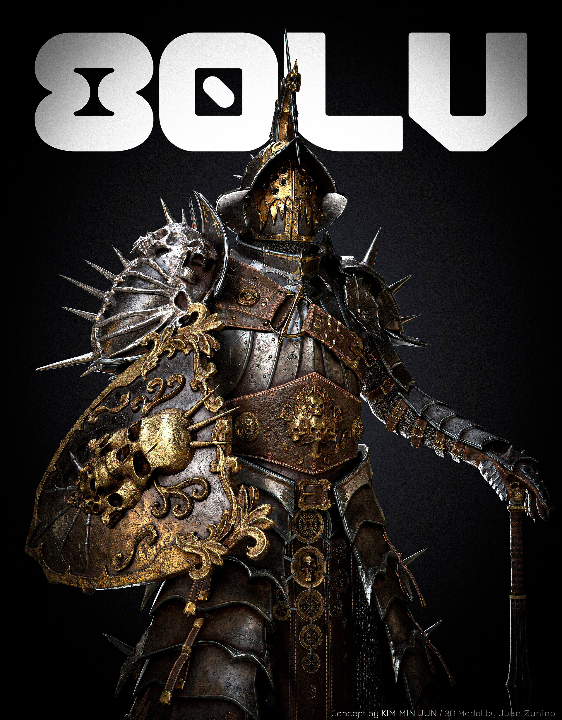 ArtStation - 80LV MACE KNIGHT