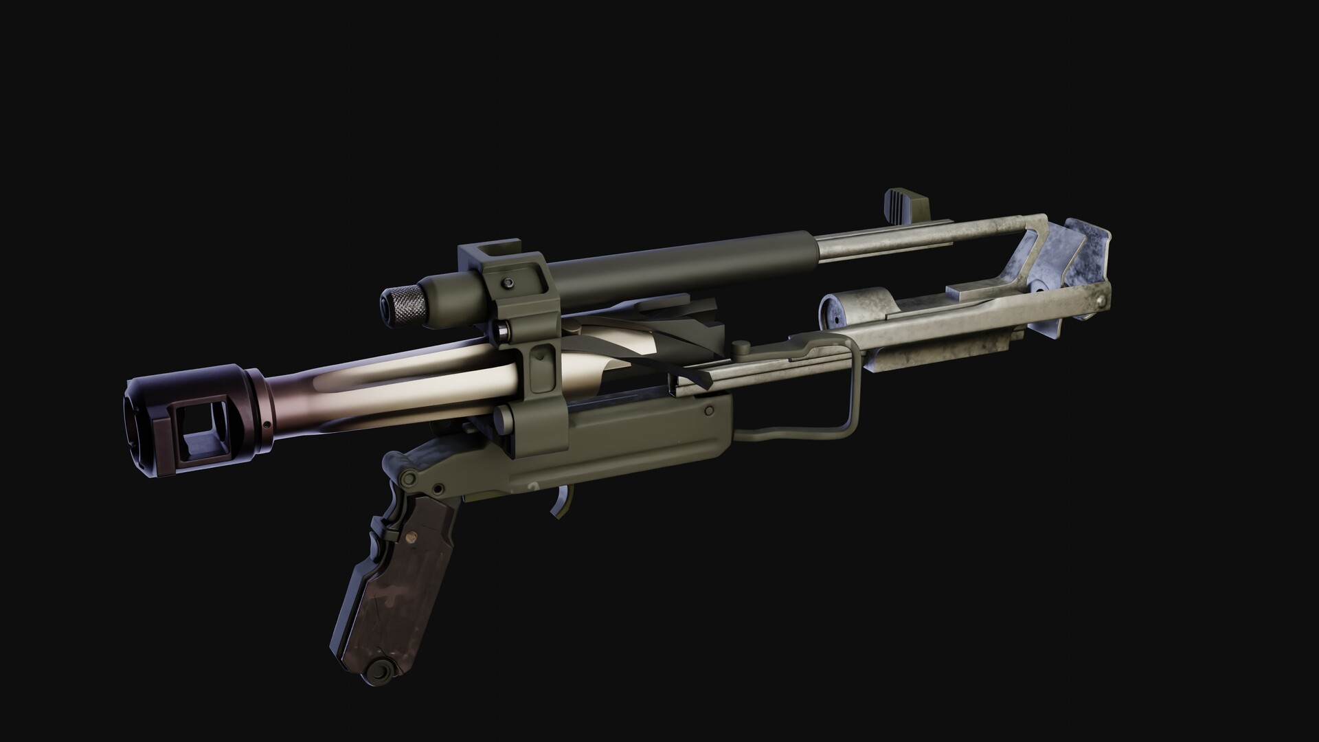 Mike Doscher Design - 30mm Smart Grenade Launcher Concept