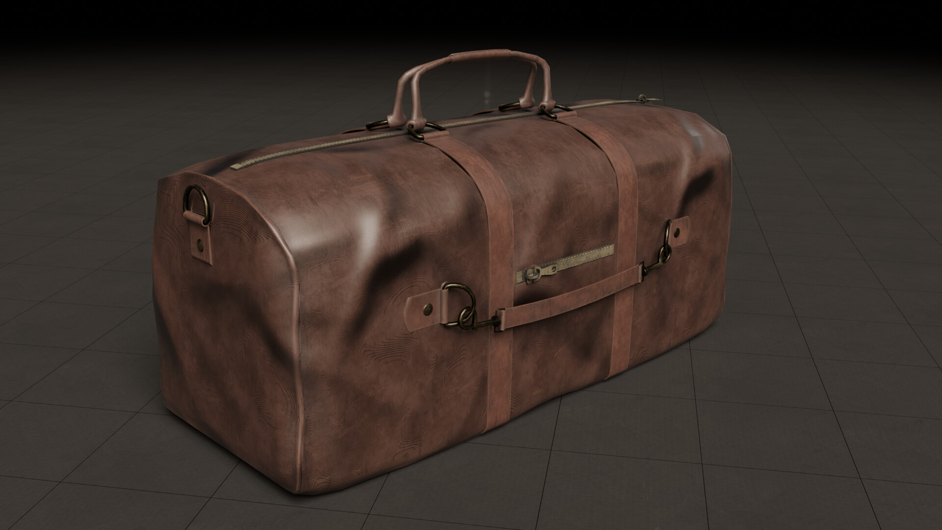 ArtStation - Leather Bag