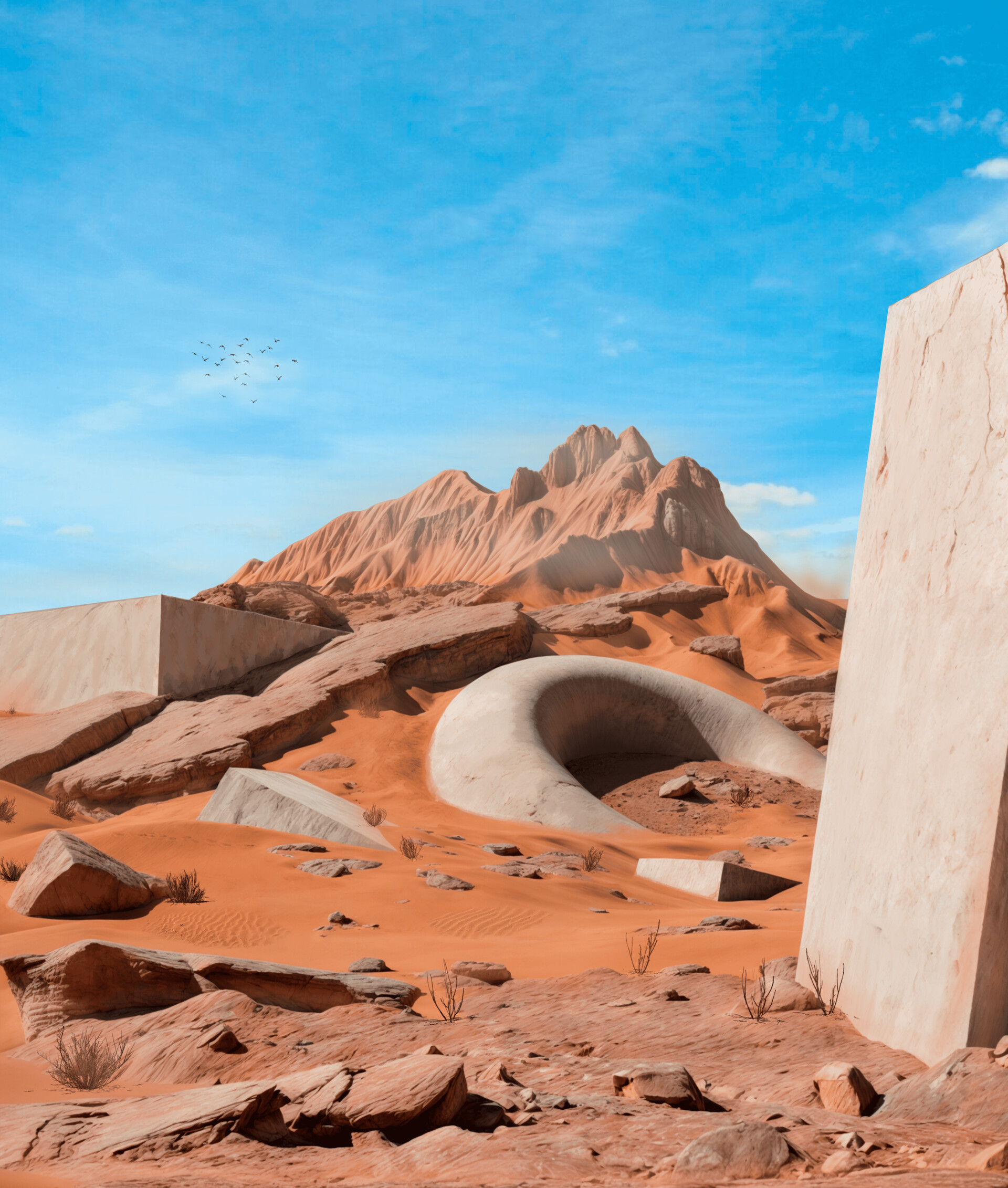 ArtStation - Concept art Building blocks