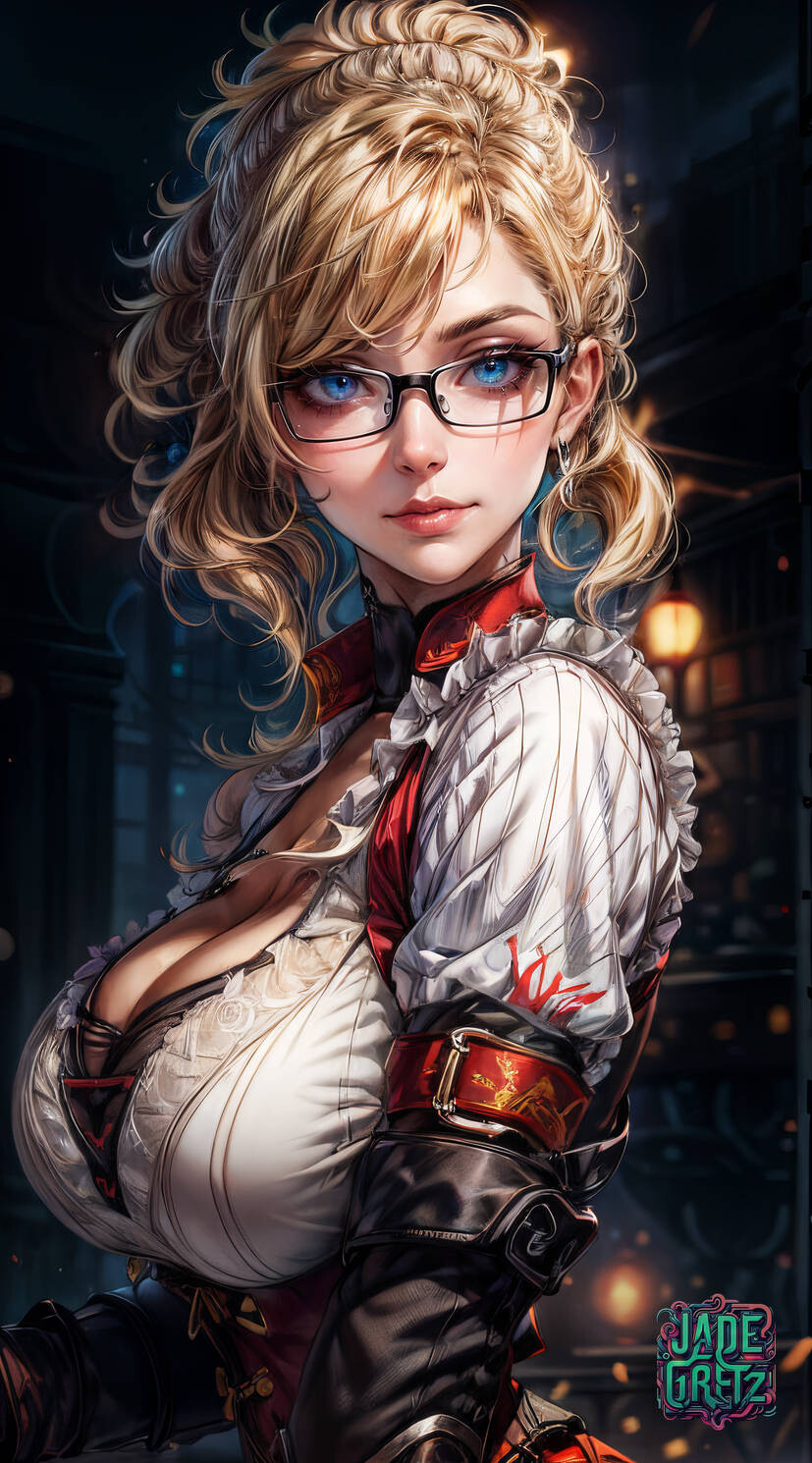 ArtStation - Miss Spencer: Shadows Under the Spotlight by Jade Gretz