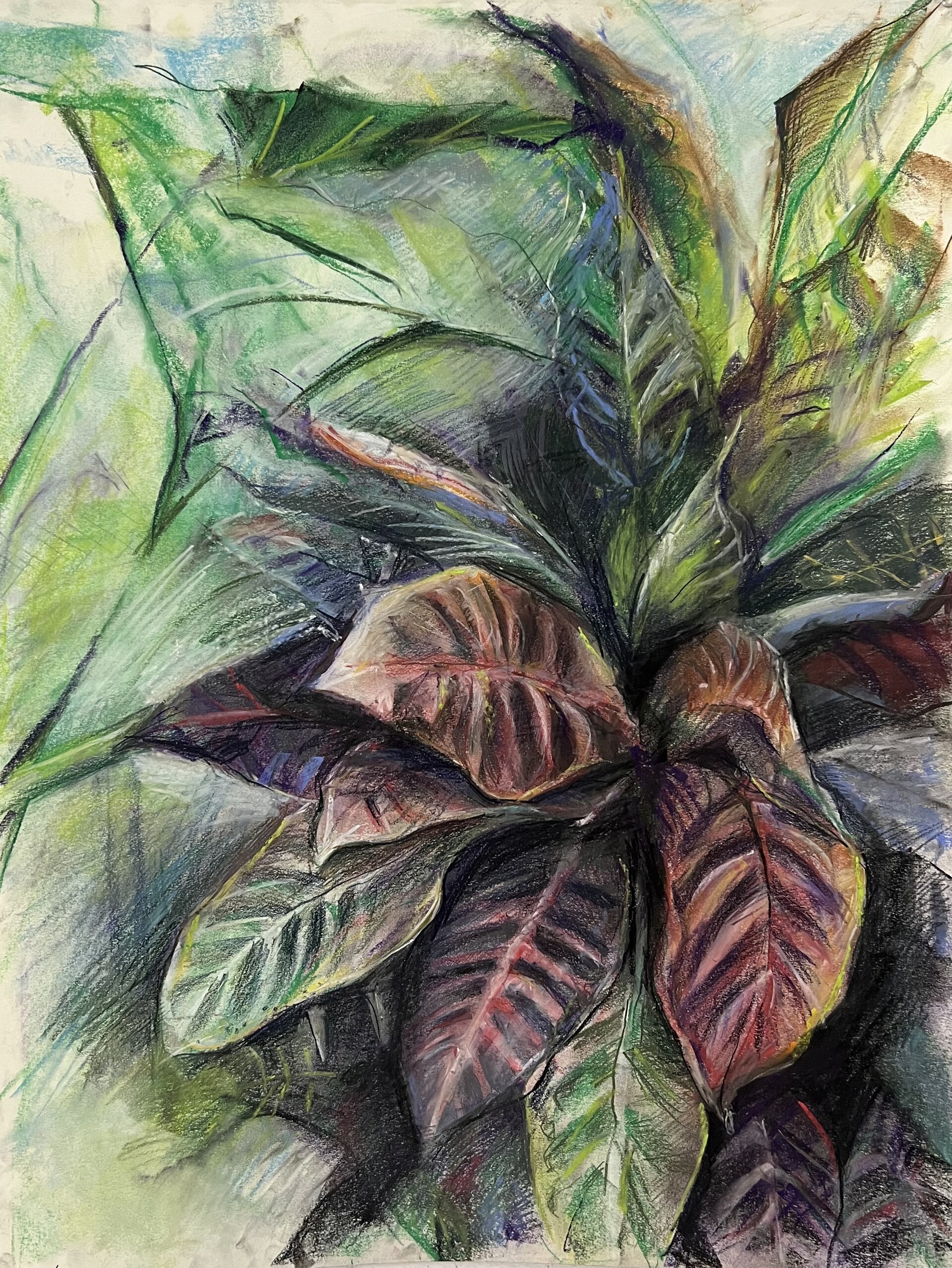 ArtStation - Leaves in Pastel