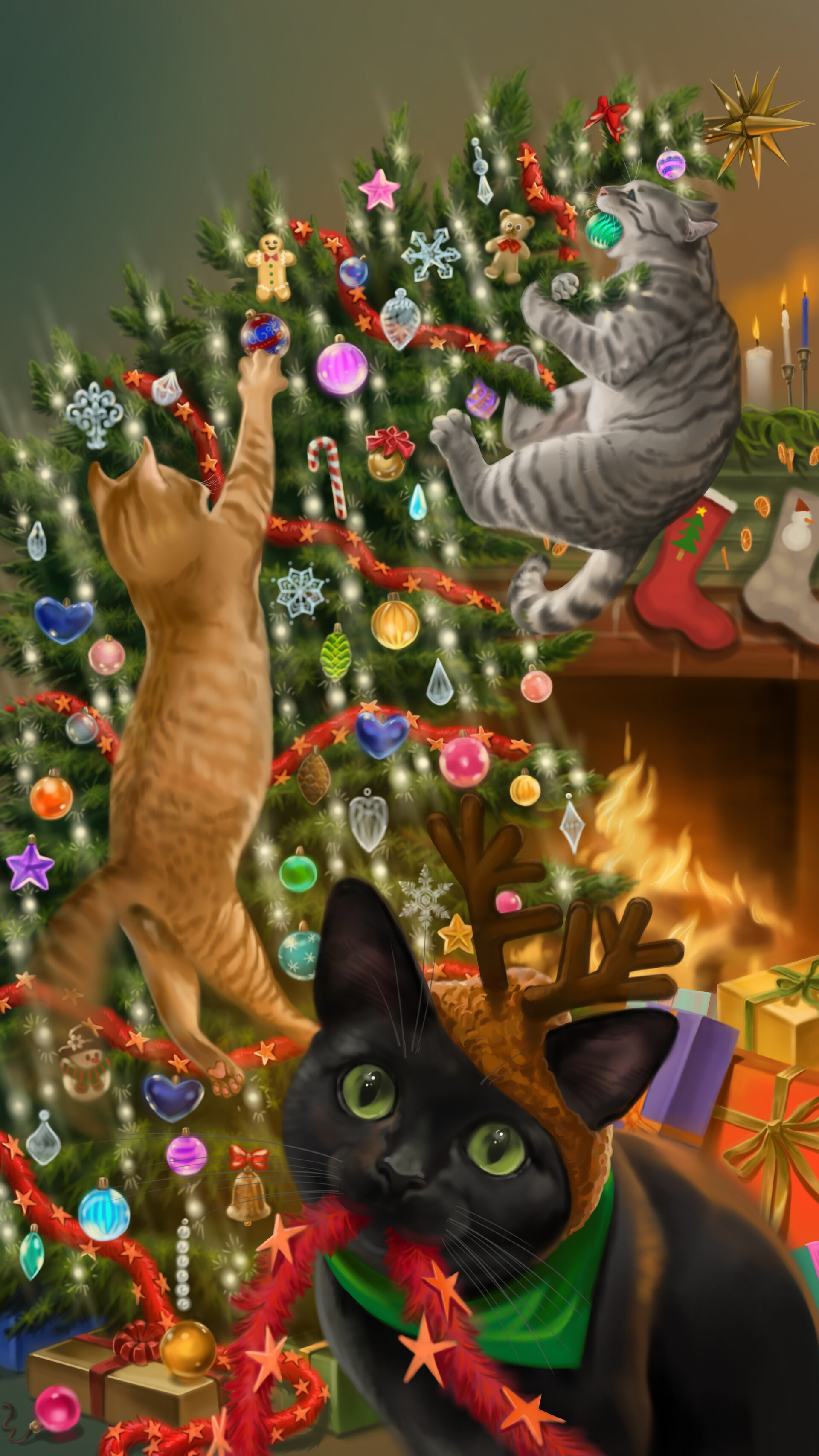 logosles Lee - Christmas Cats 2024