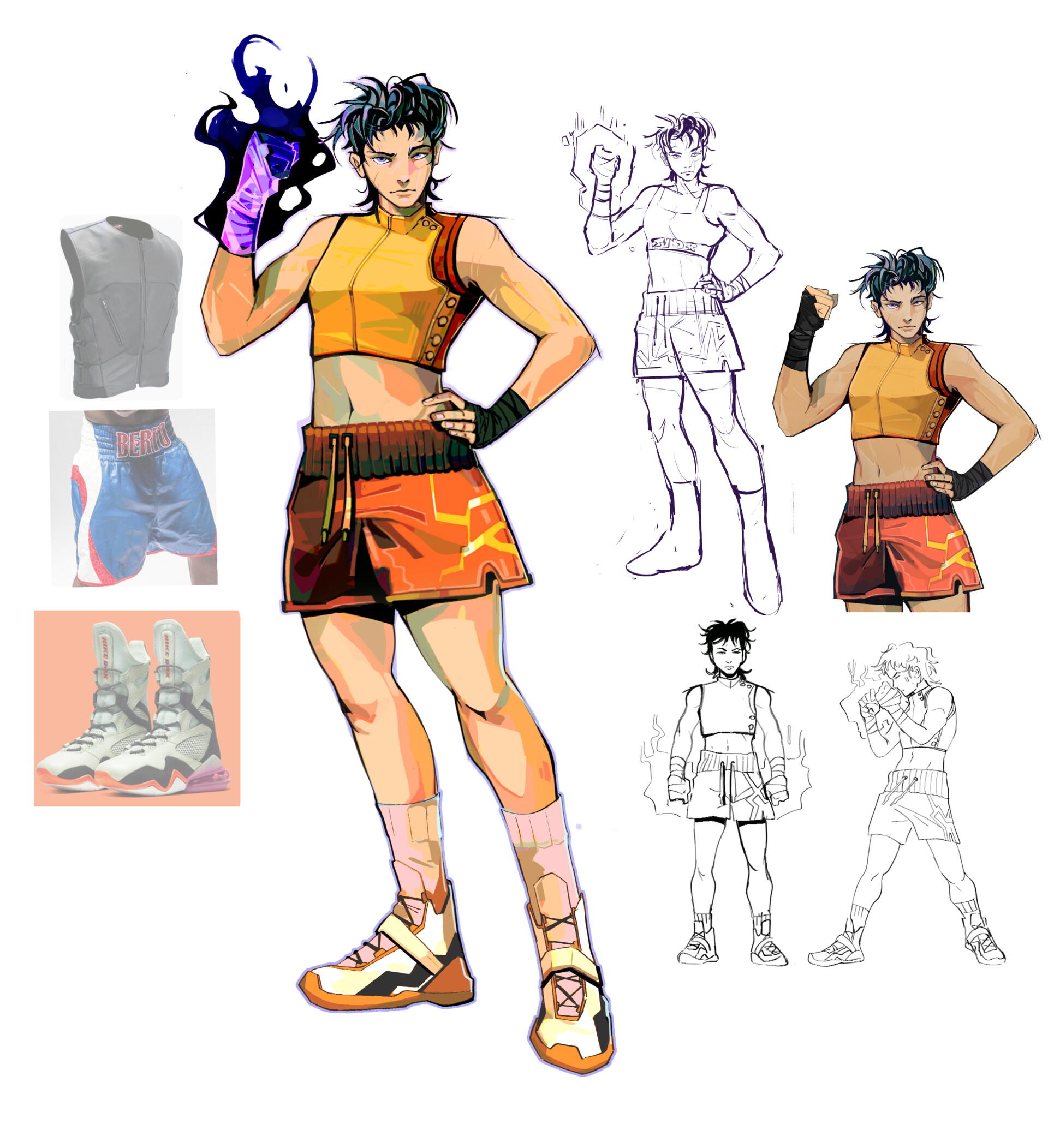ArtStation - character design for a game
