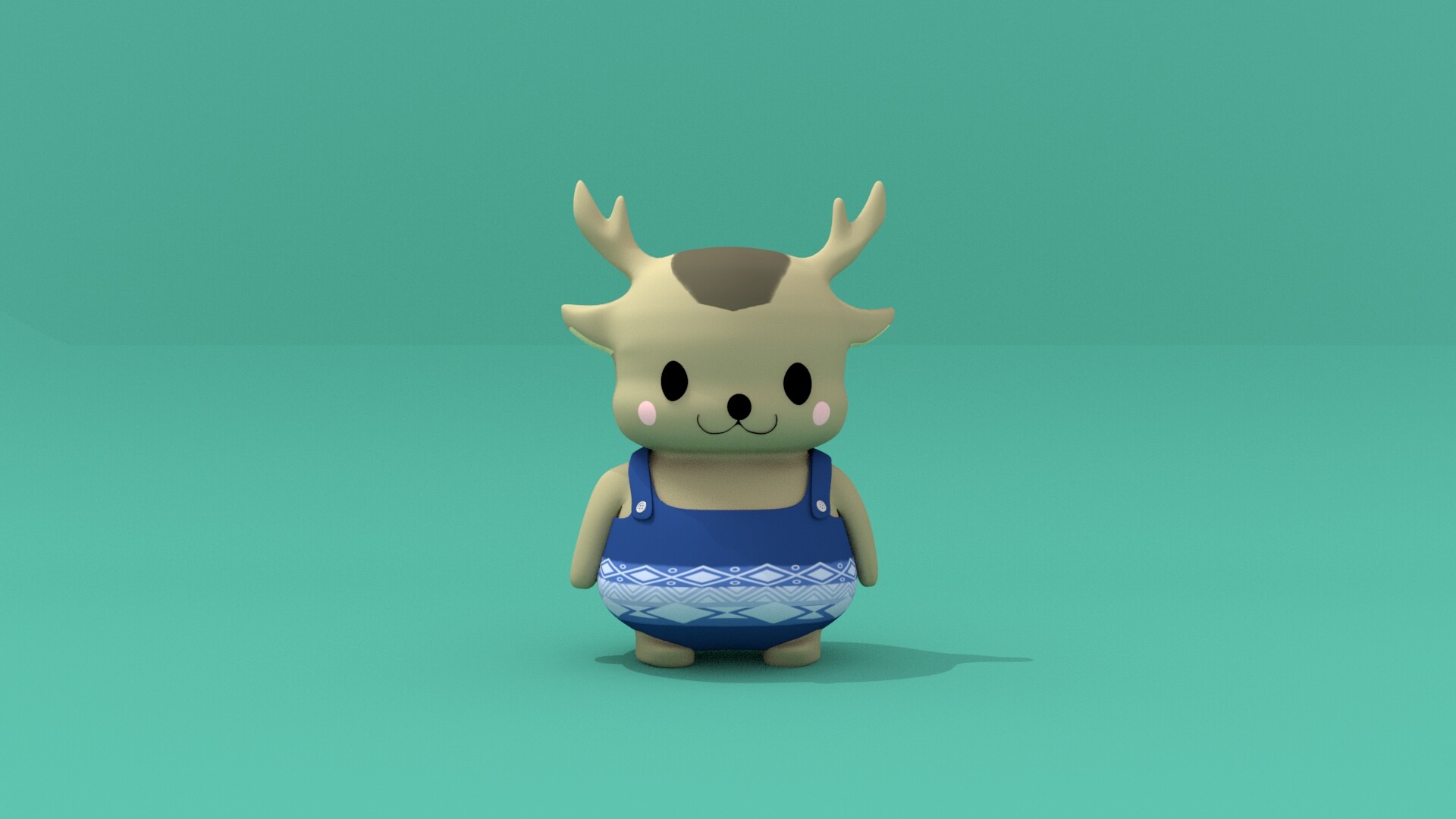 ArtStation - Baby Rusa Deer