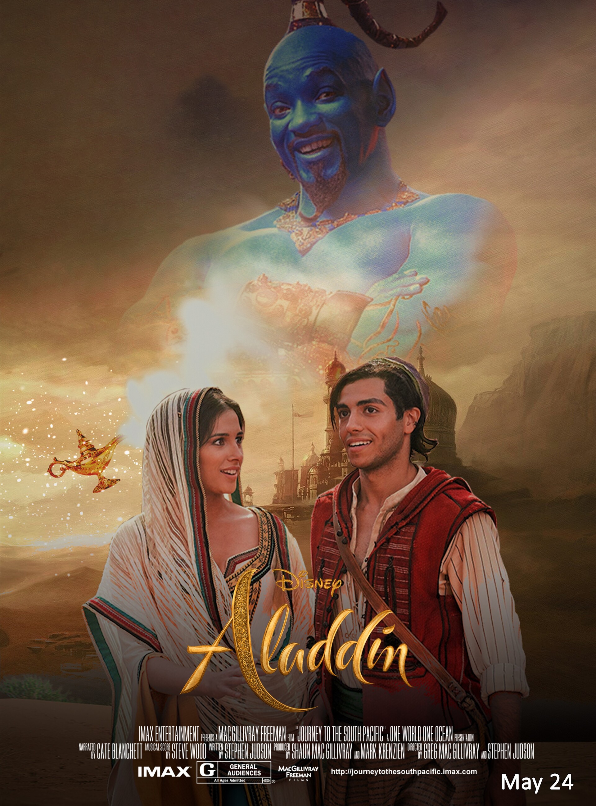 ArtStation - ALLADIN MOVIE POSTER