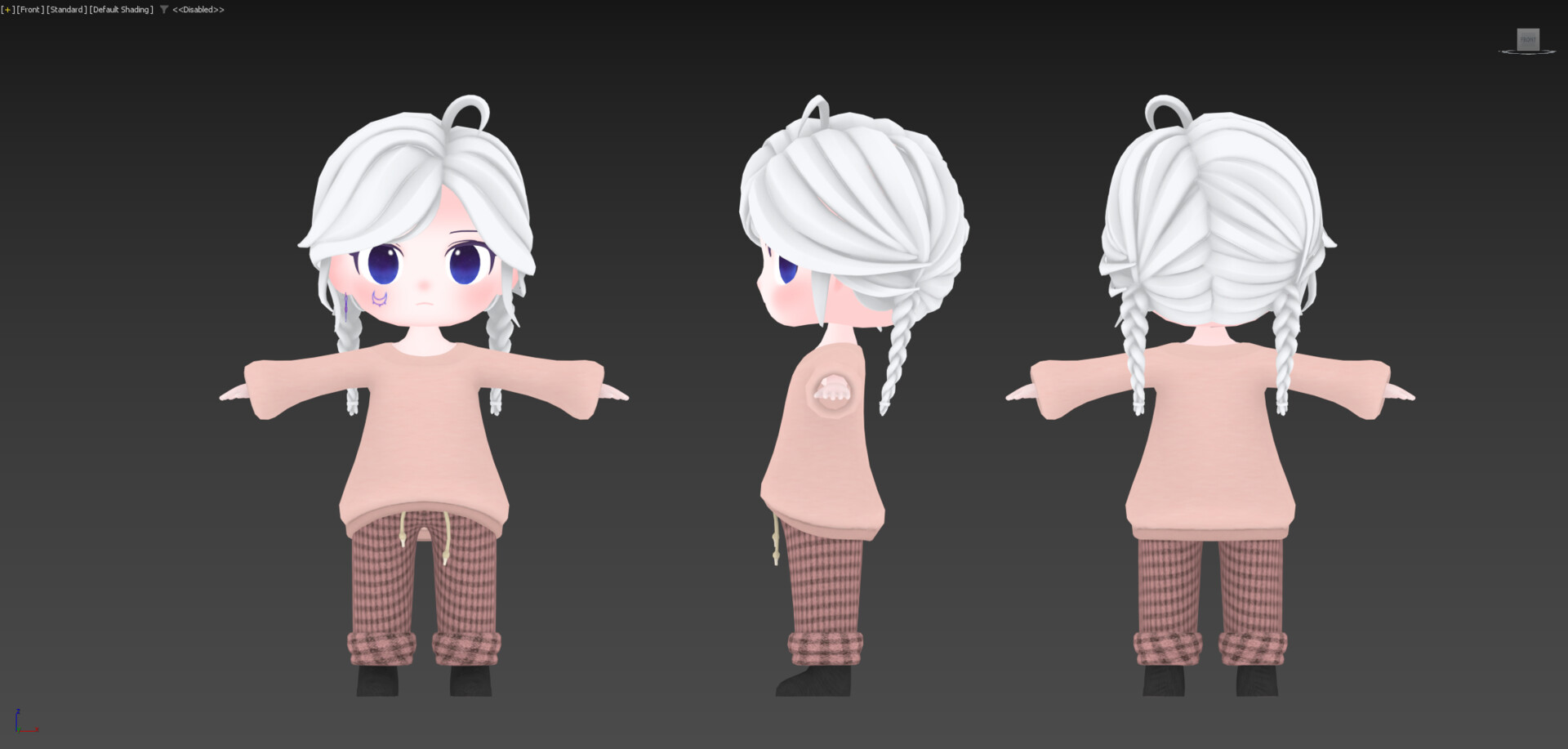 ArtStation - [Fanart] SD character-yuhatty