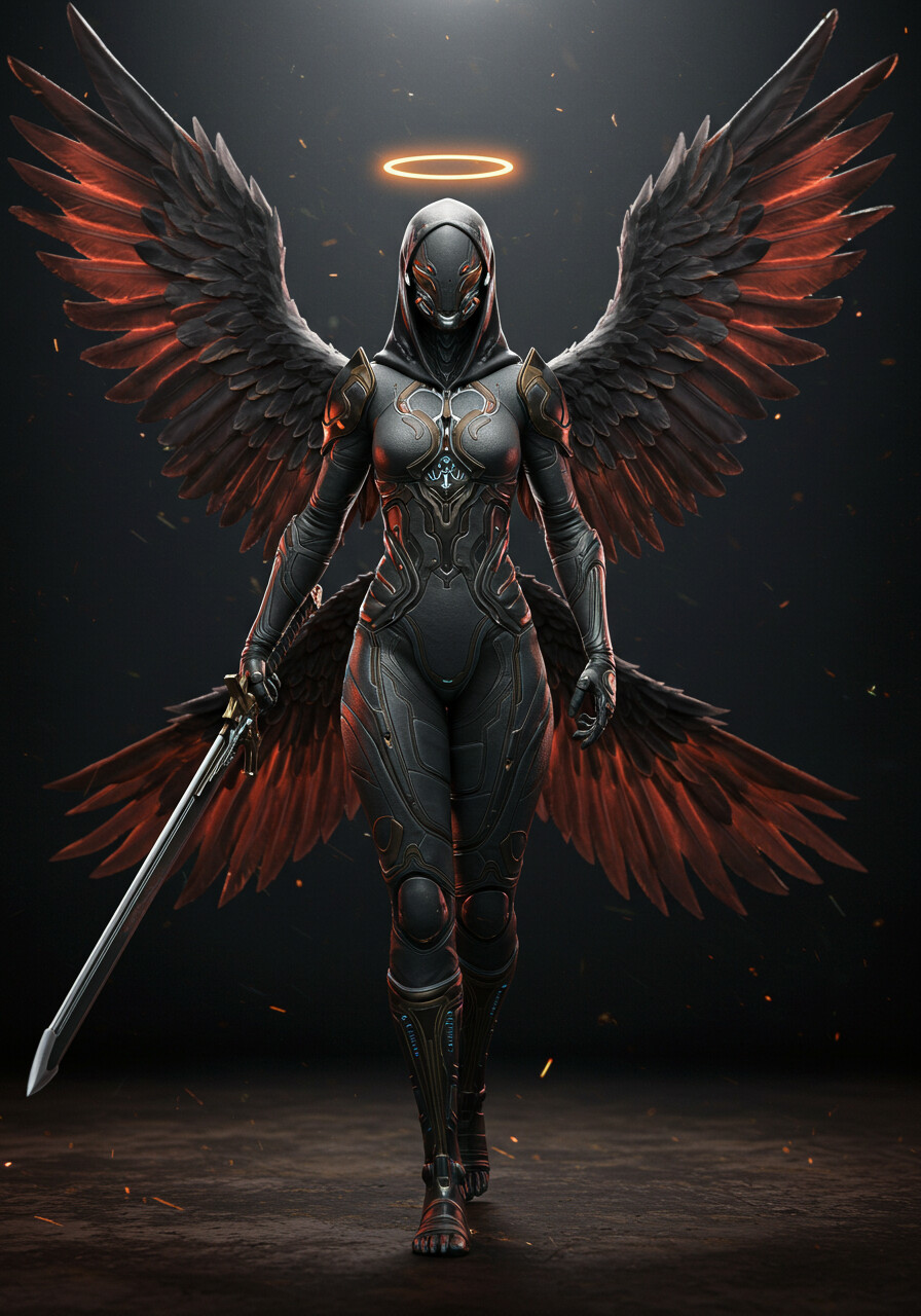ArtStation - Dark angel references for artists, models made with ...