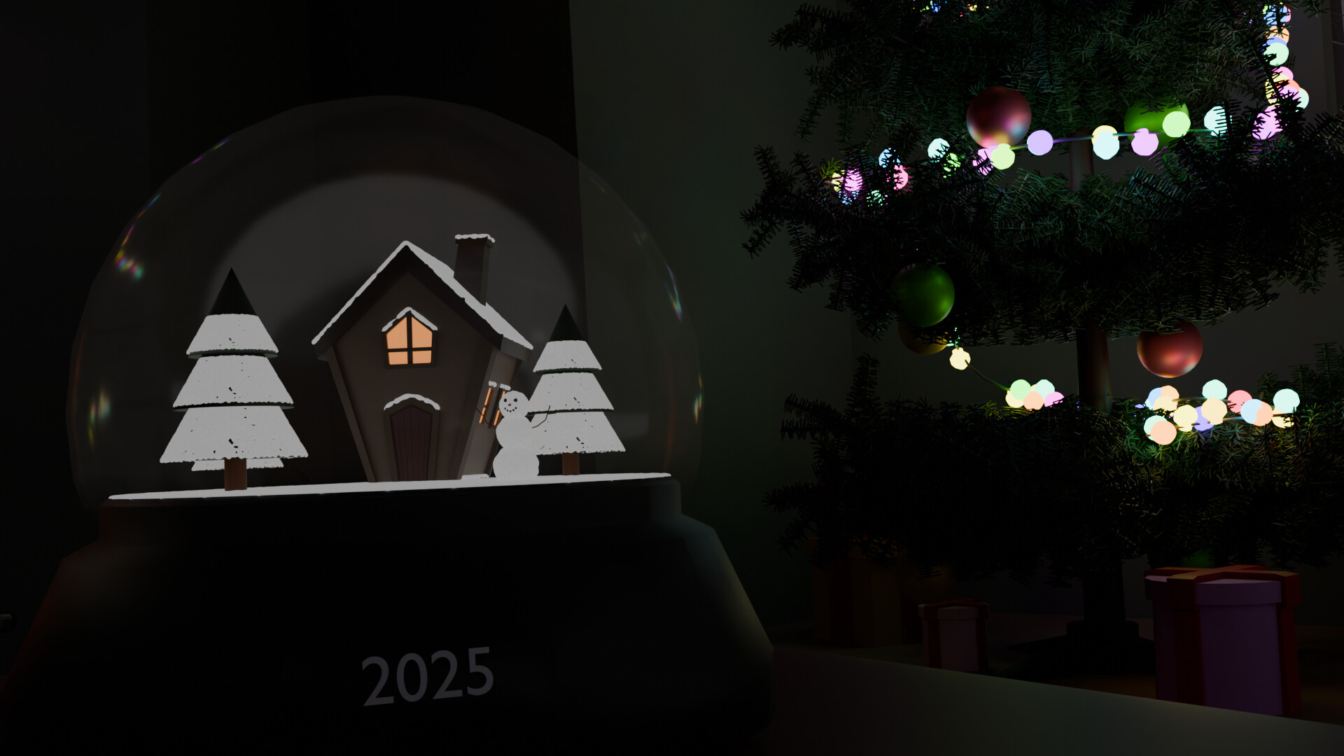 ArtStation - Christmas Room