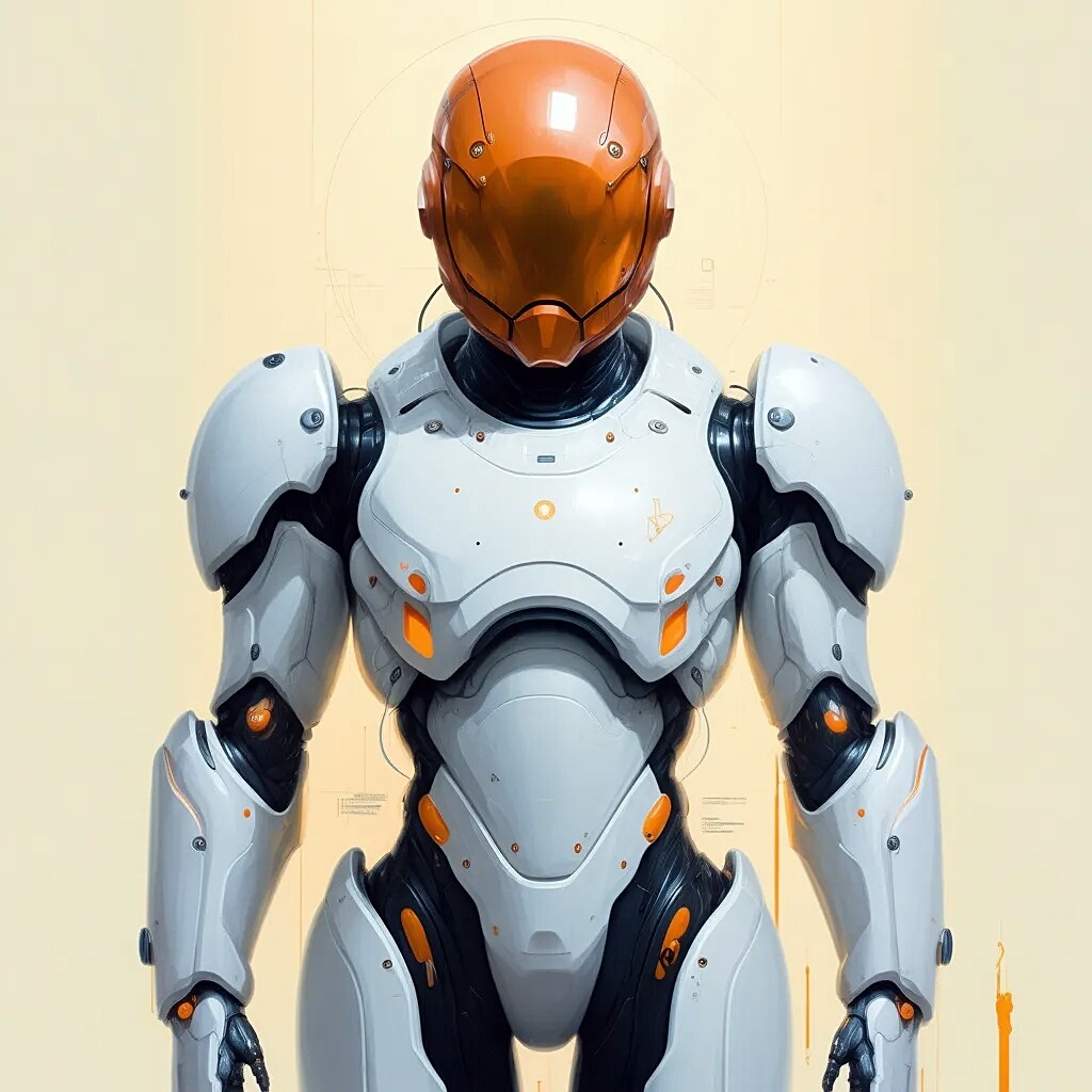 ArtStation - Combat security robot S-1. from the series Planet of the ...