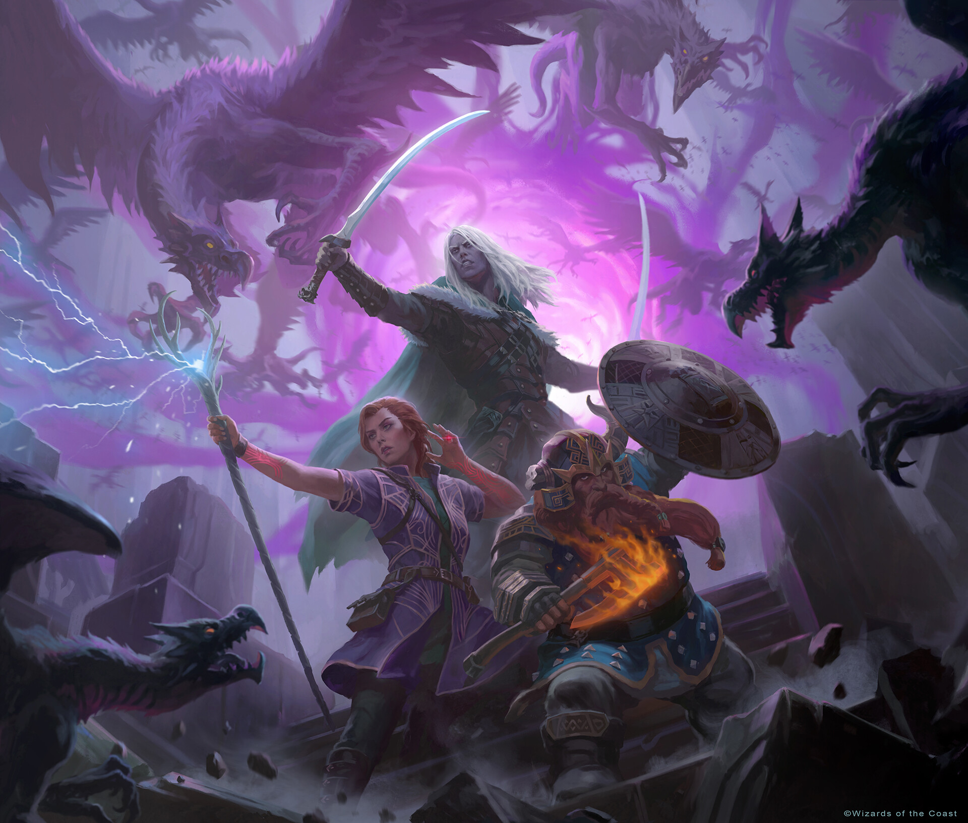 ArtStation - The Legend of Drizzt: ARCHMAGE