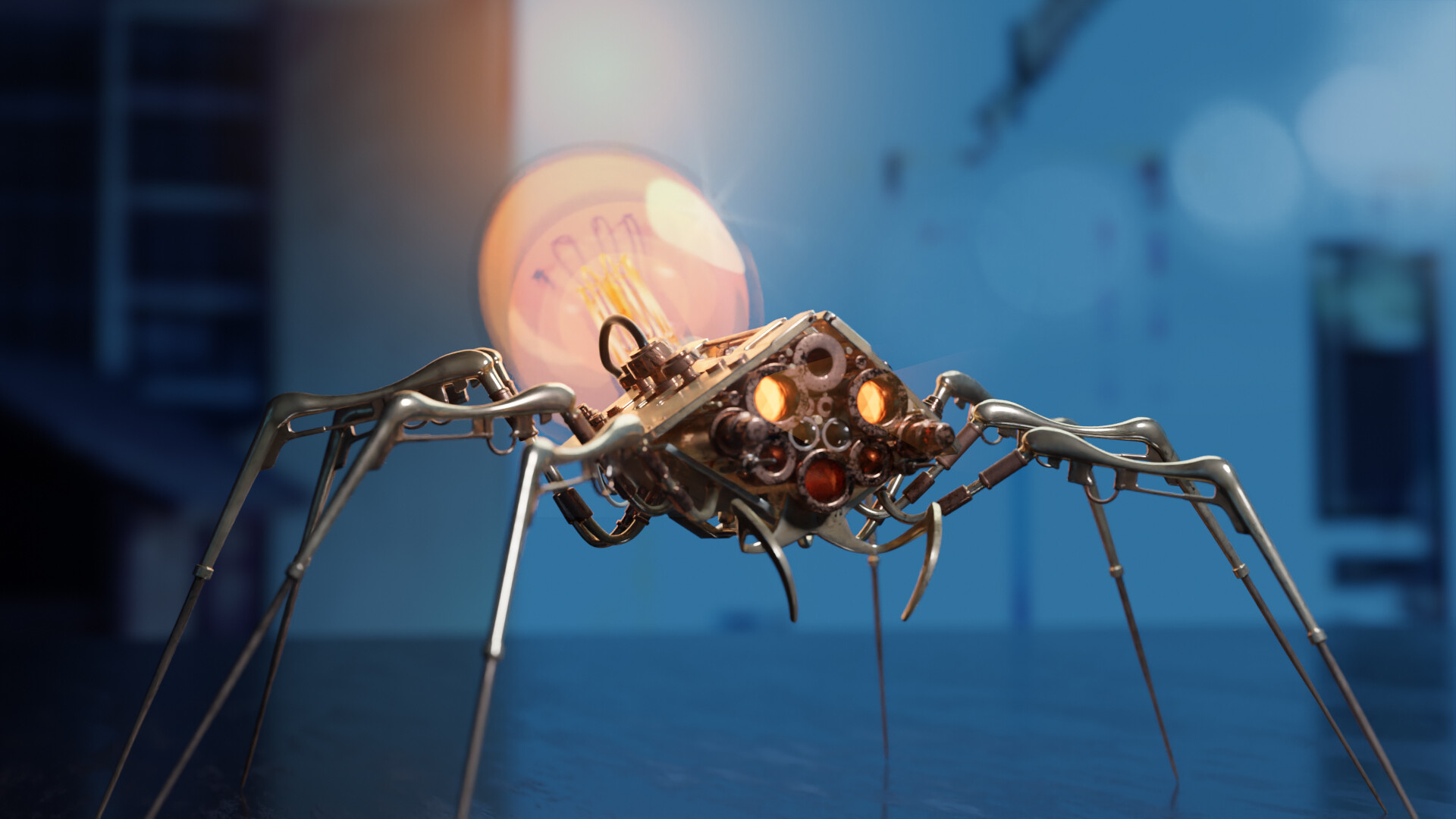 ArtStation - Mech Spider