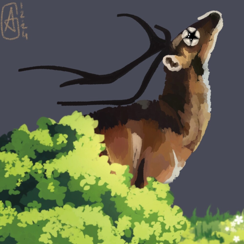 ArtStation - Celestial stag