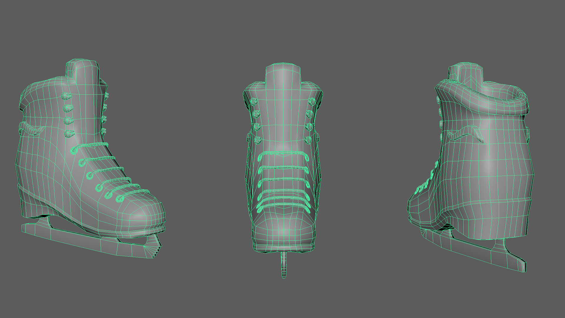 Danielle Dukofsky - Ice Skate Prop Model