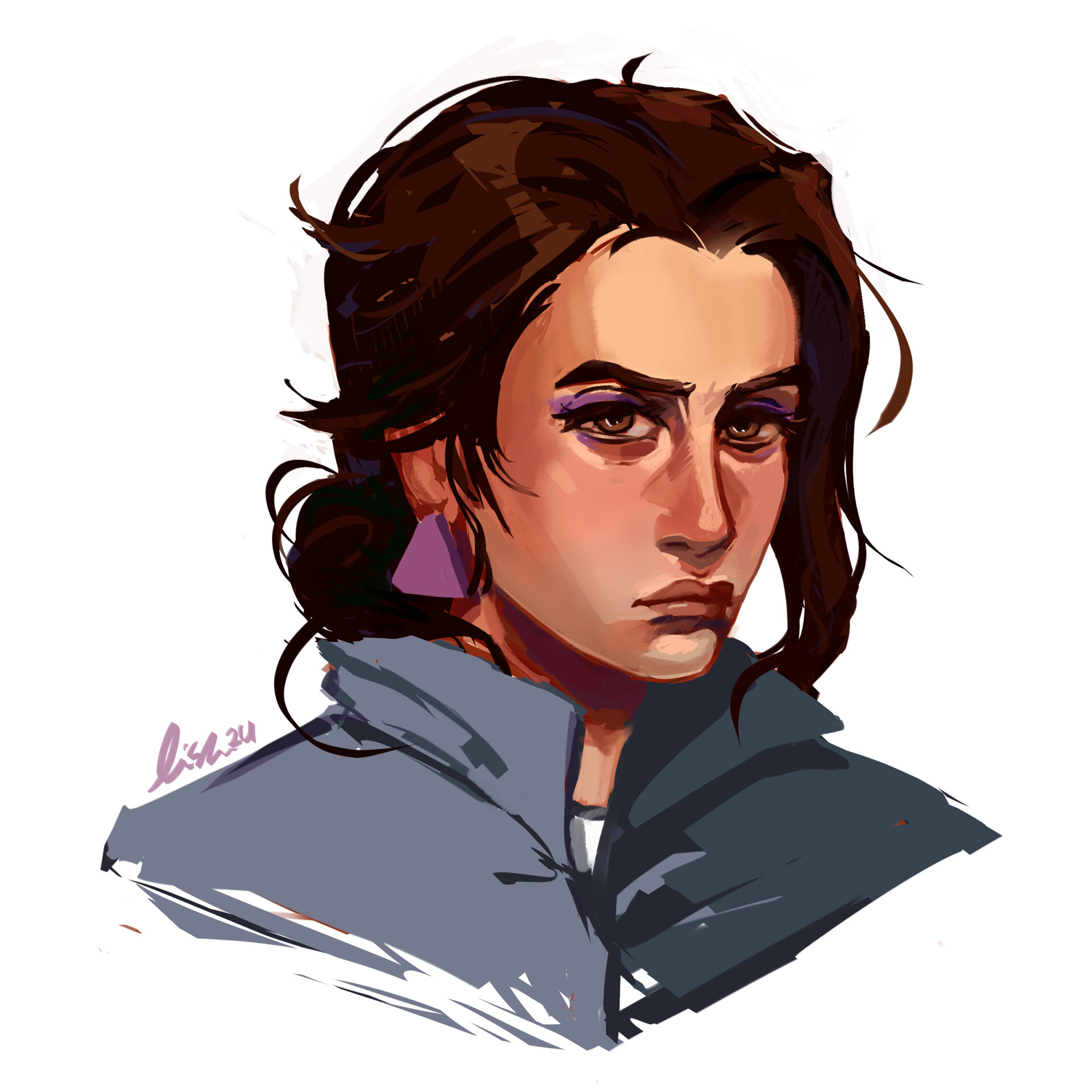 ArtStation - Arcane inspired portrait