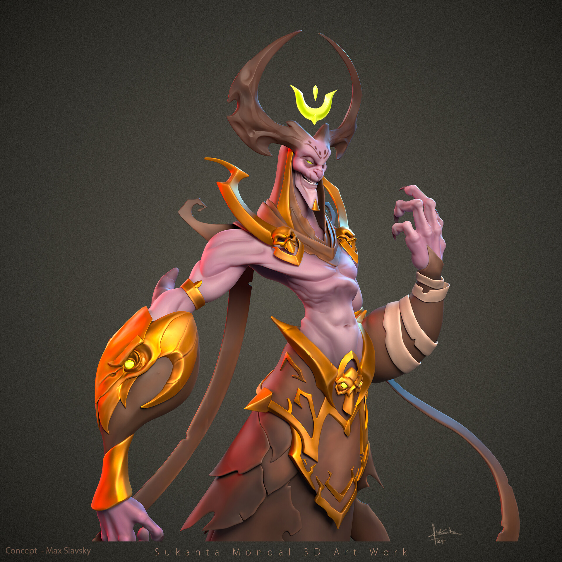 ArtStation - Demon Boi 3D ArtWork