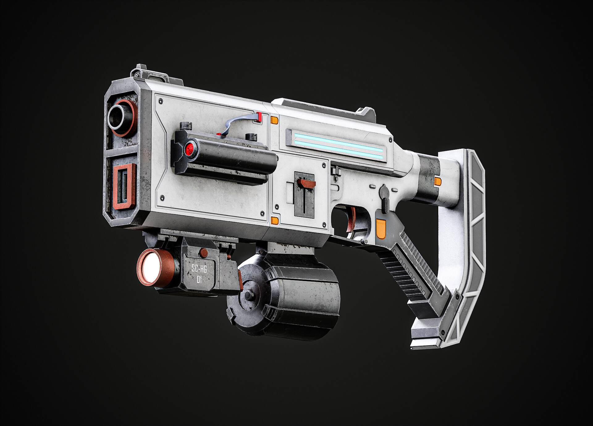 ArtStation - Convertable Guns M16