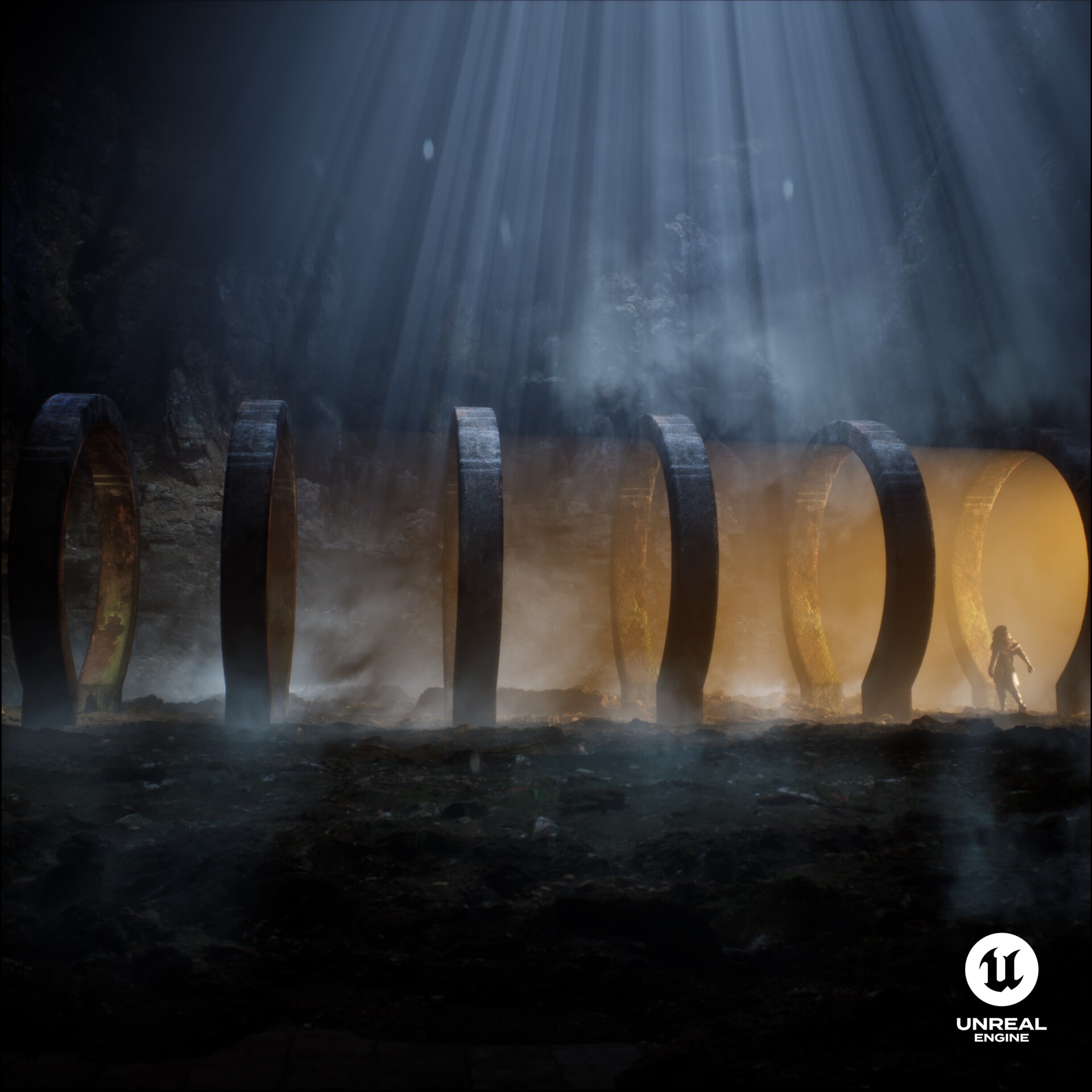 ArtStation - Lighting circle