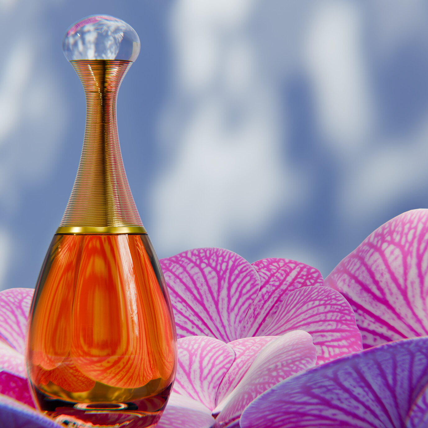 ArtStation - Product Visualization - Perfume Dior
