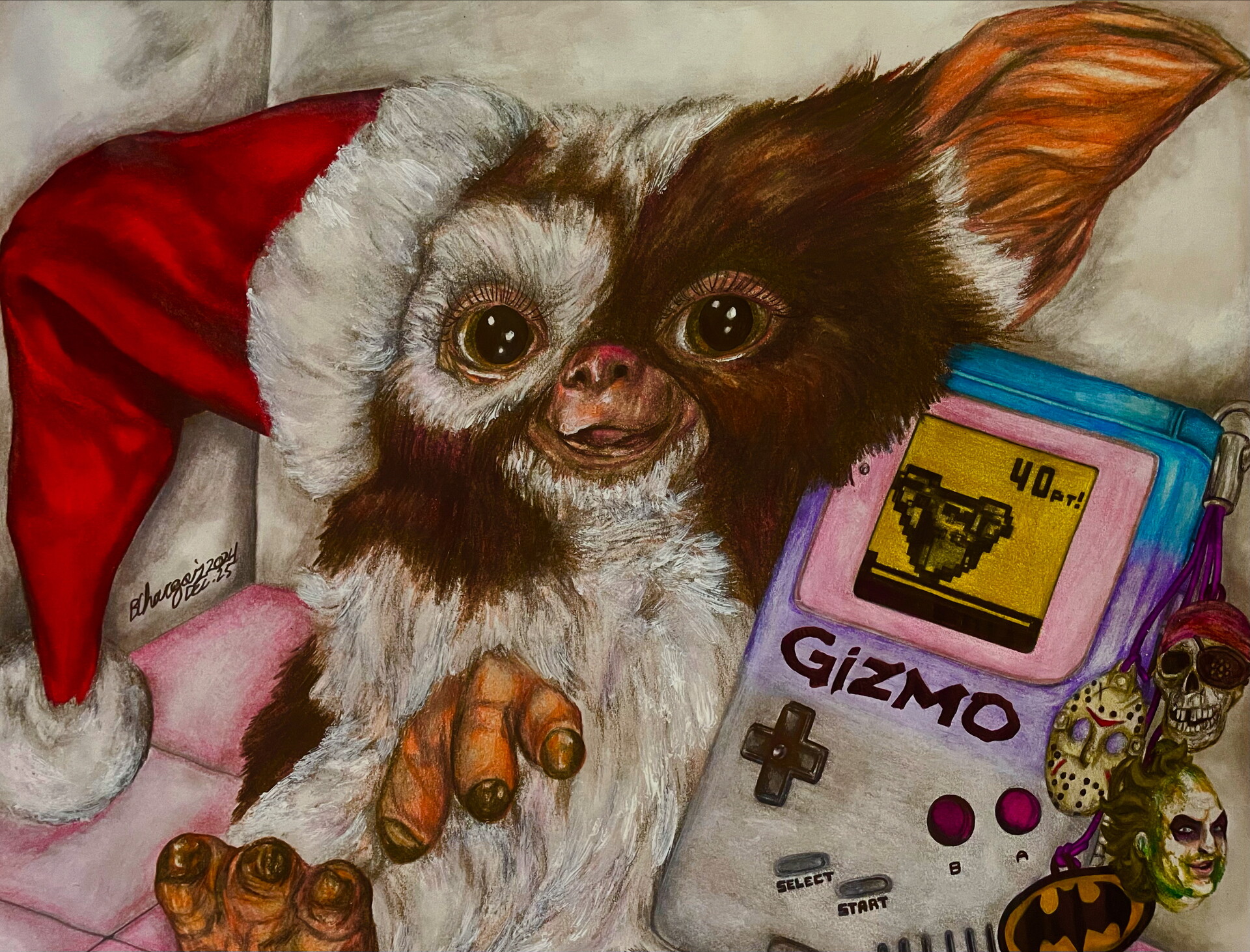 ArtStation - Gremlins: 40th Anniversary (Christmas Art)