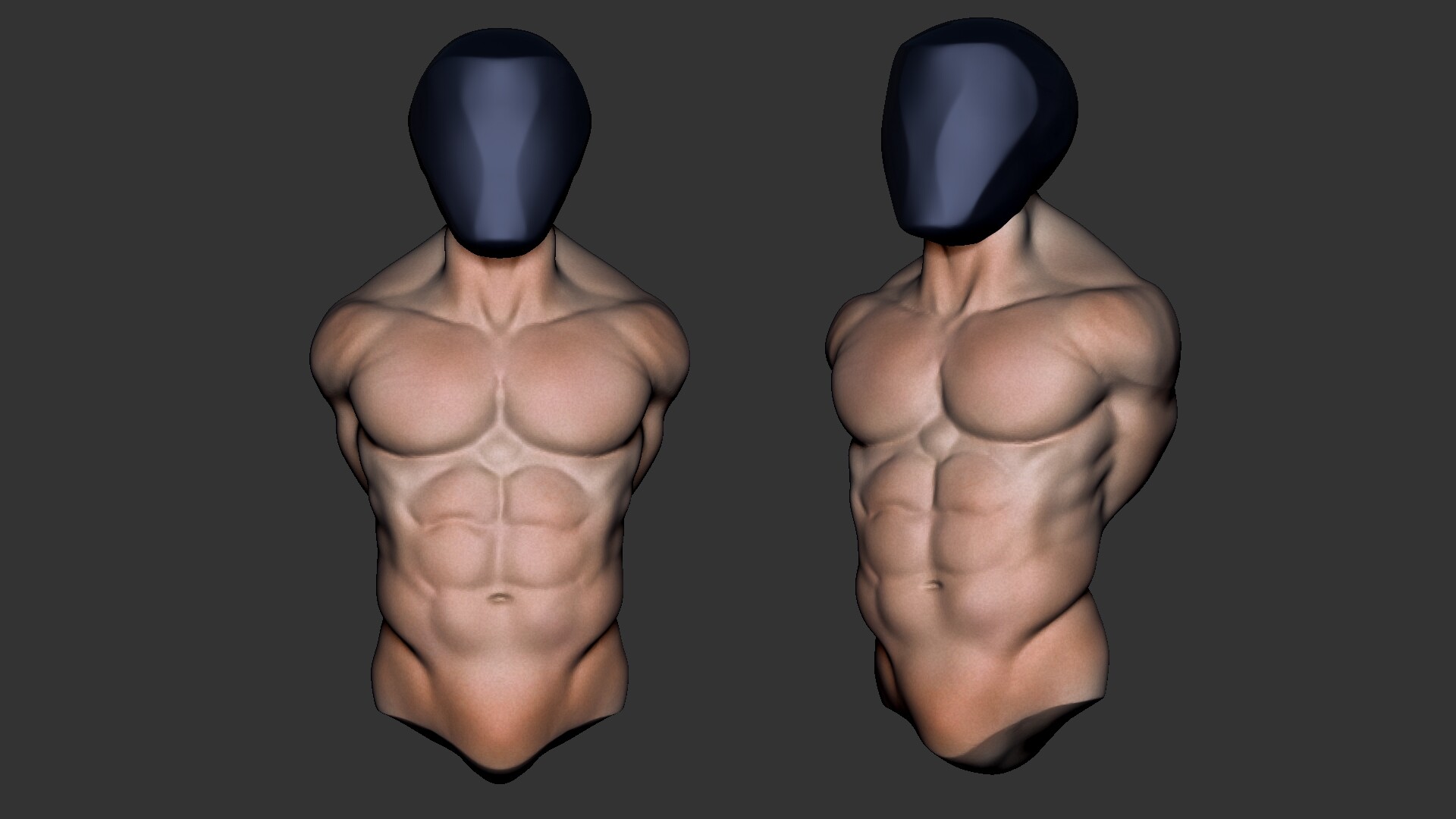 ArtStation - Torso Practice