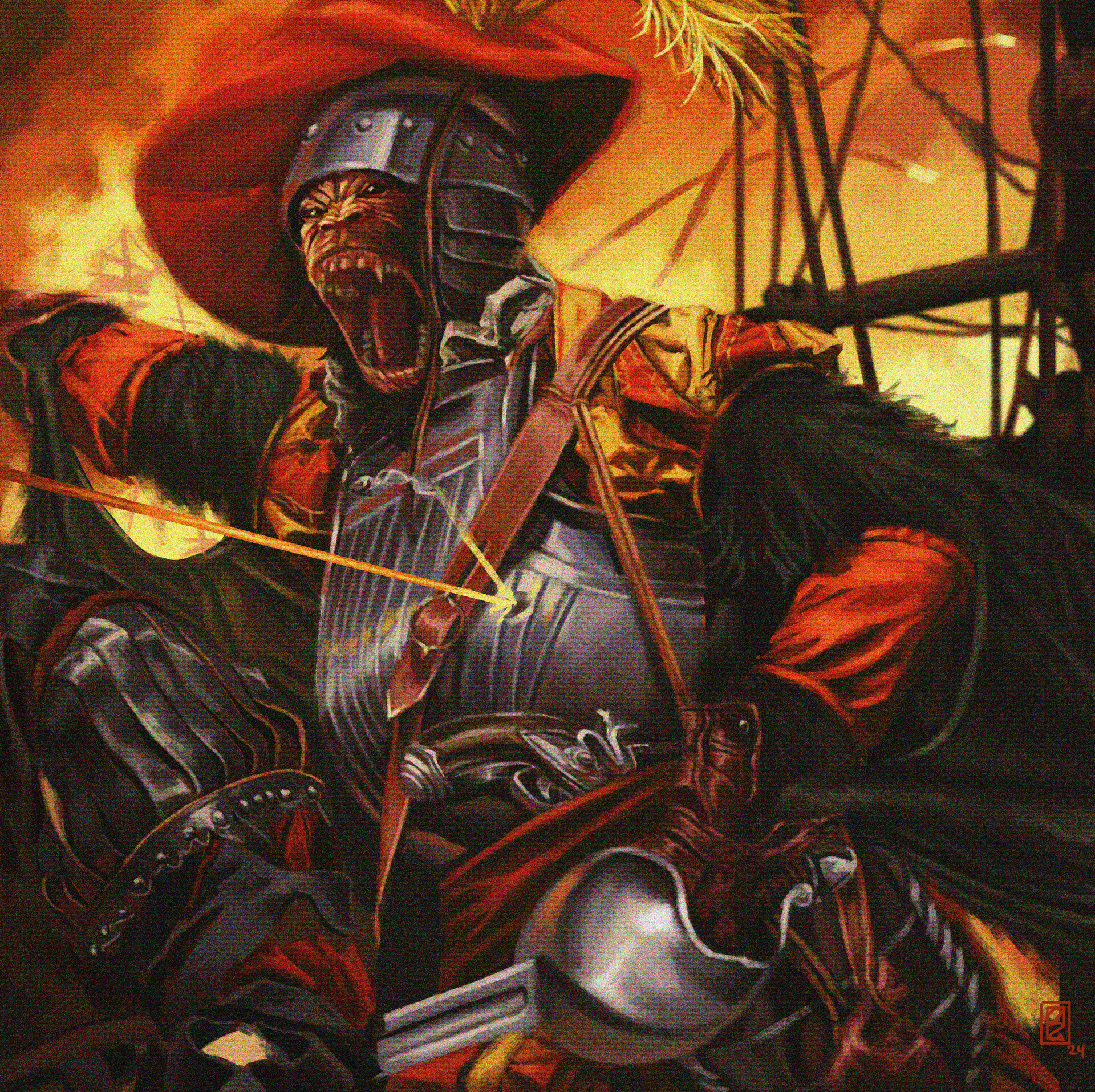 ArtStation - Hadozee pirate captain 2