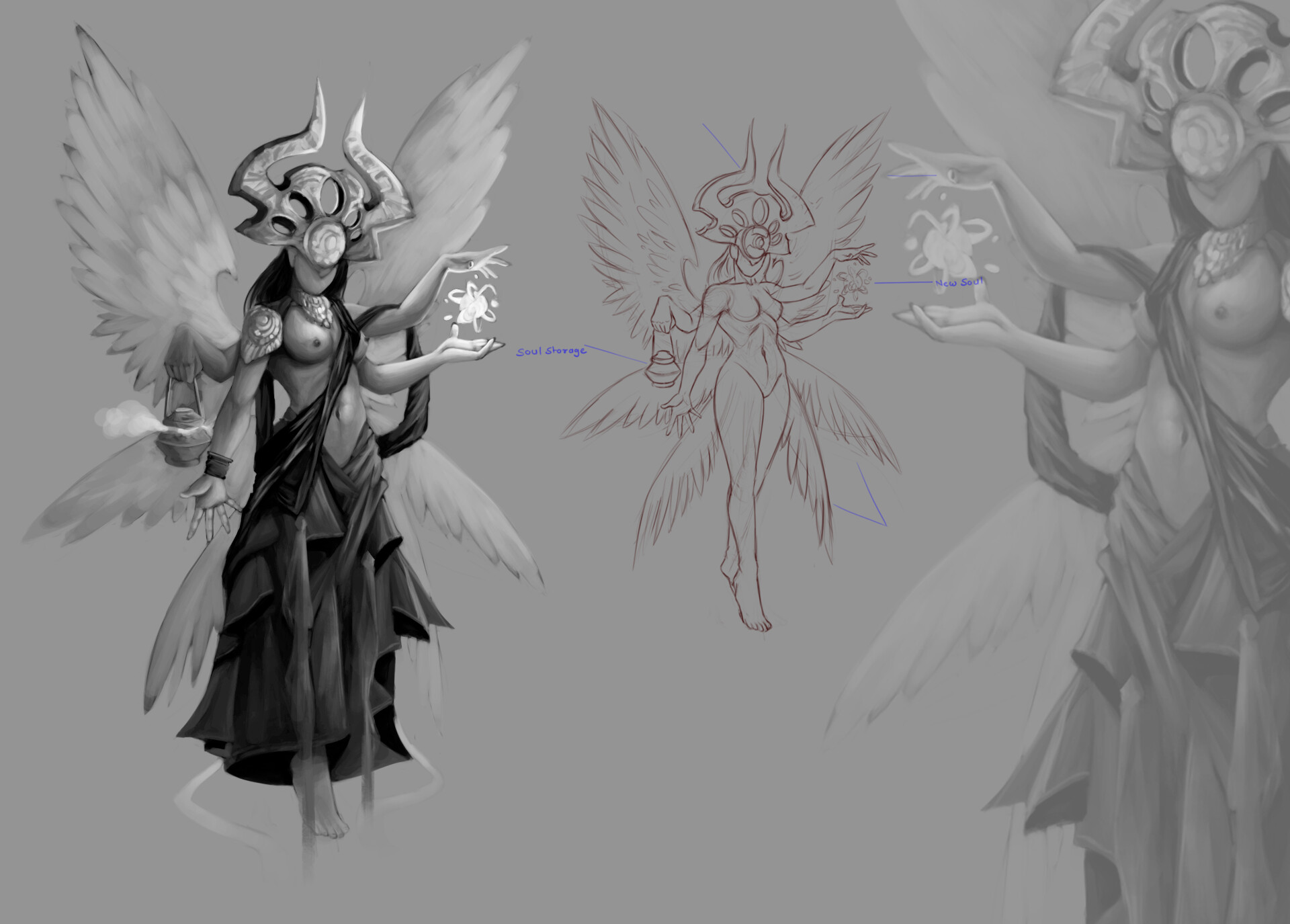 ArtStation - Alma angel