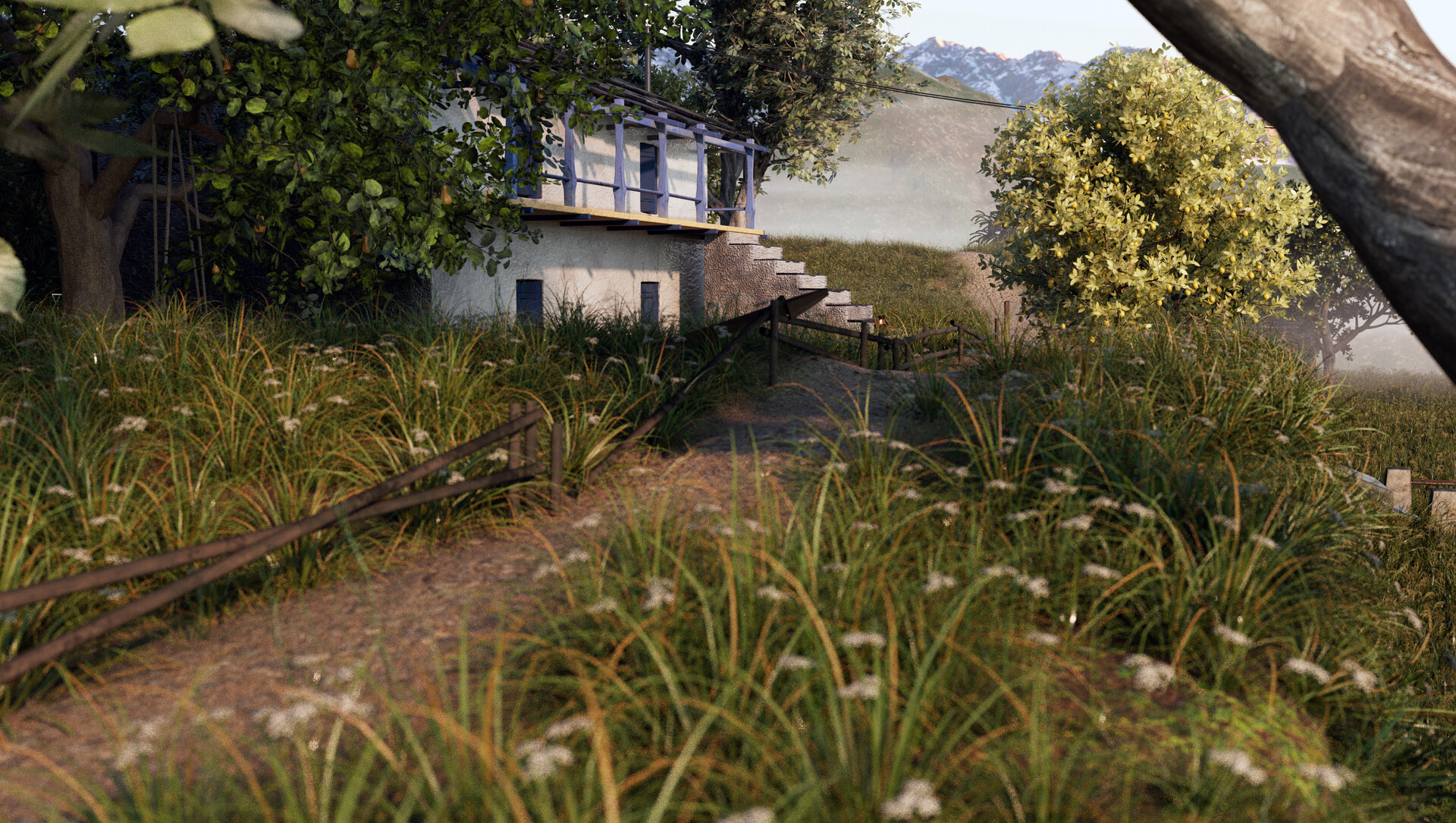 ArtStation - Mountain Home