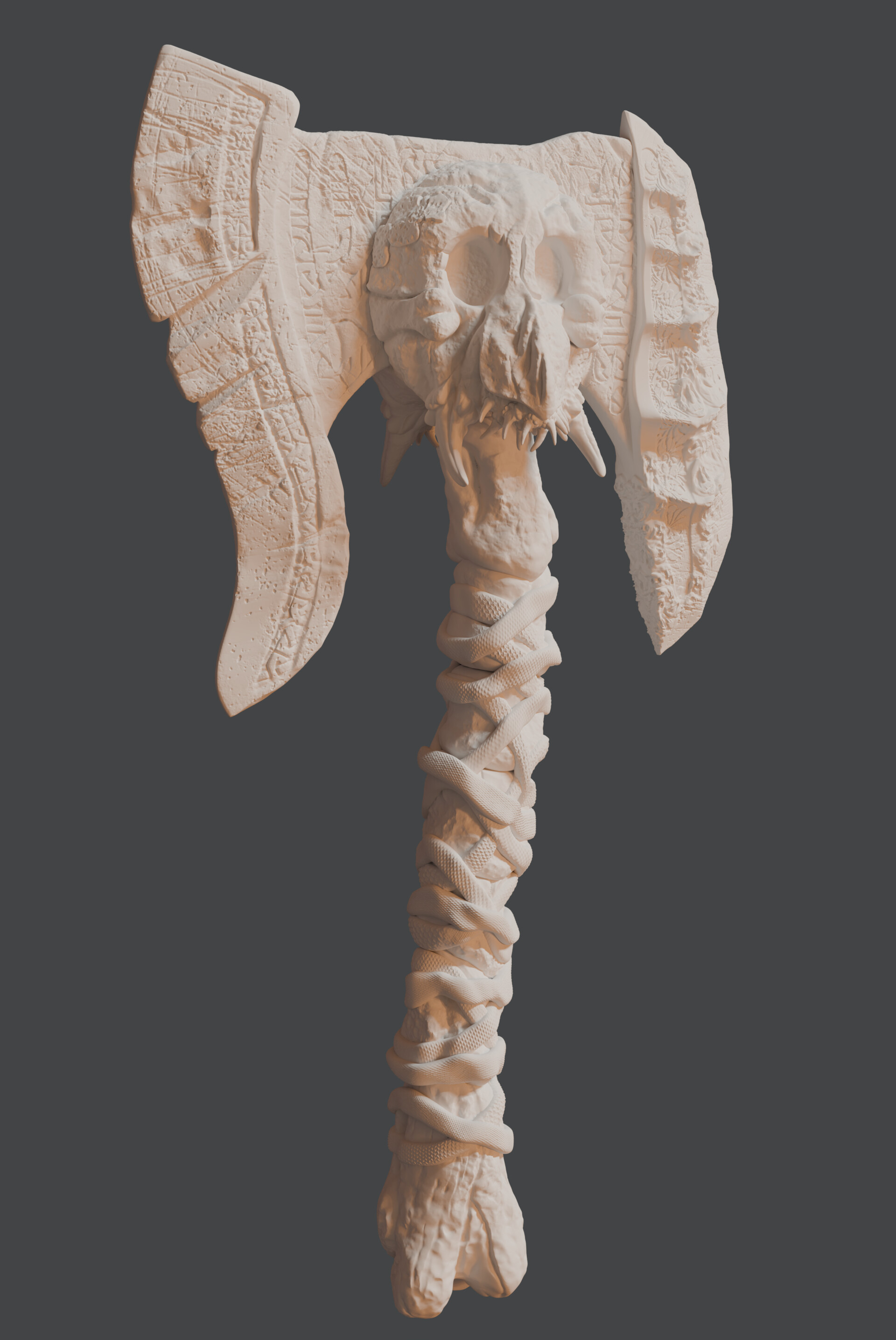 ArtStation - Ax from the Abyss