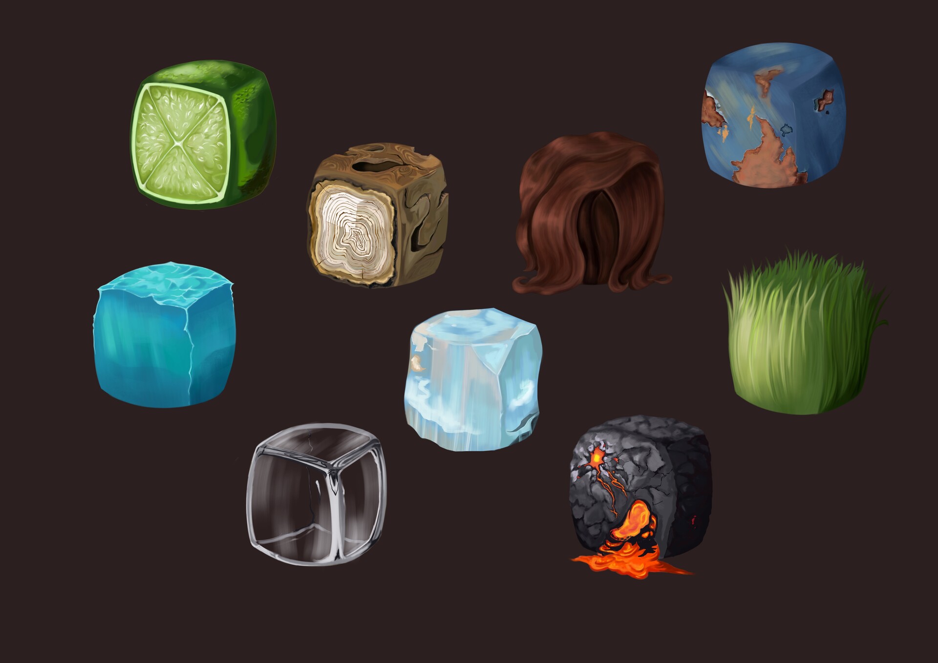 ArtStation - Texture Cubes