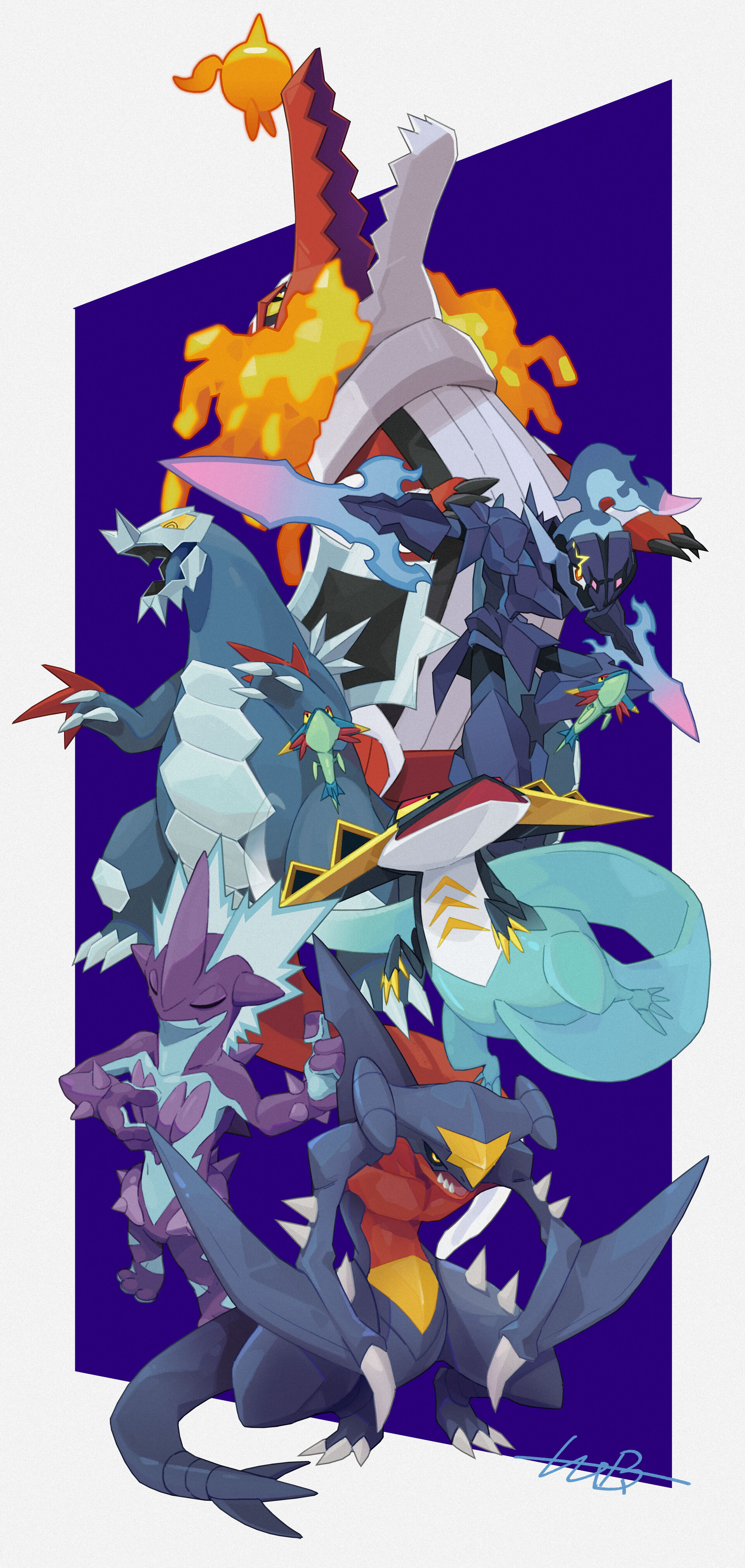ArtStation - My Pokemon Team