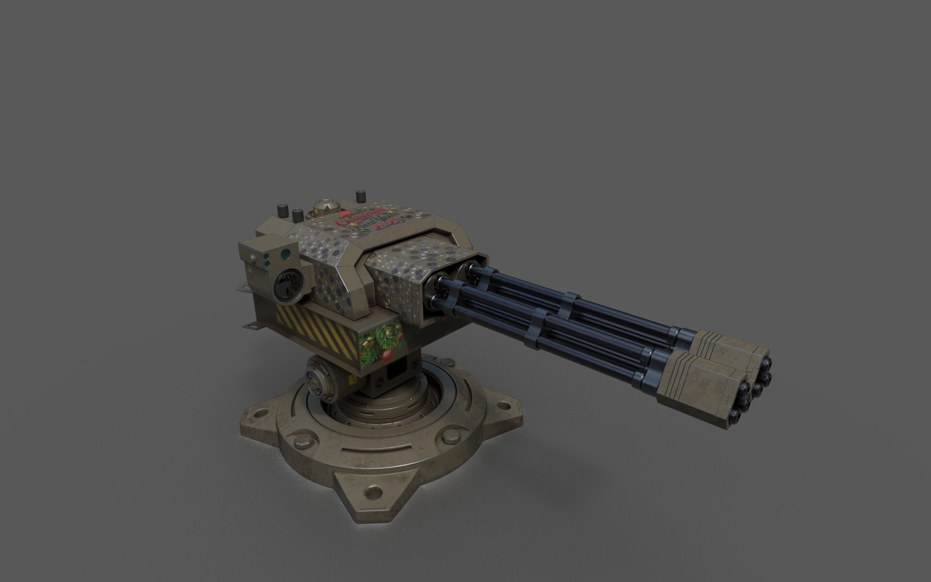 ArtStation - Sentry Turret 22