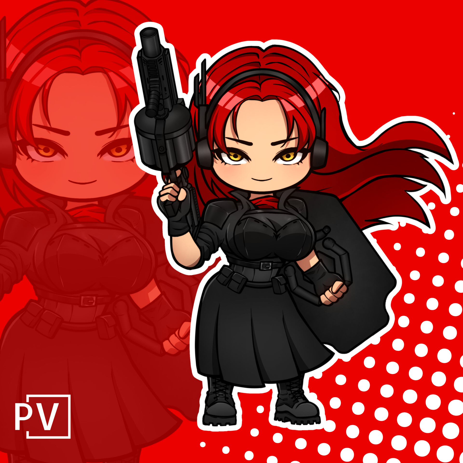 ArtStation - Liv Ivaldi from Limitless The Strongest Revenant