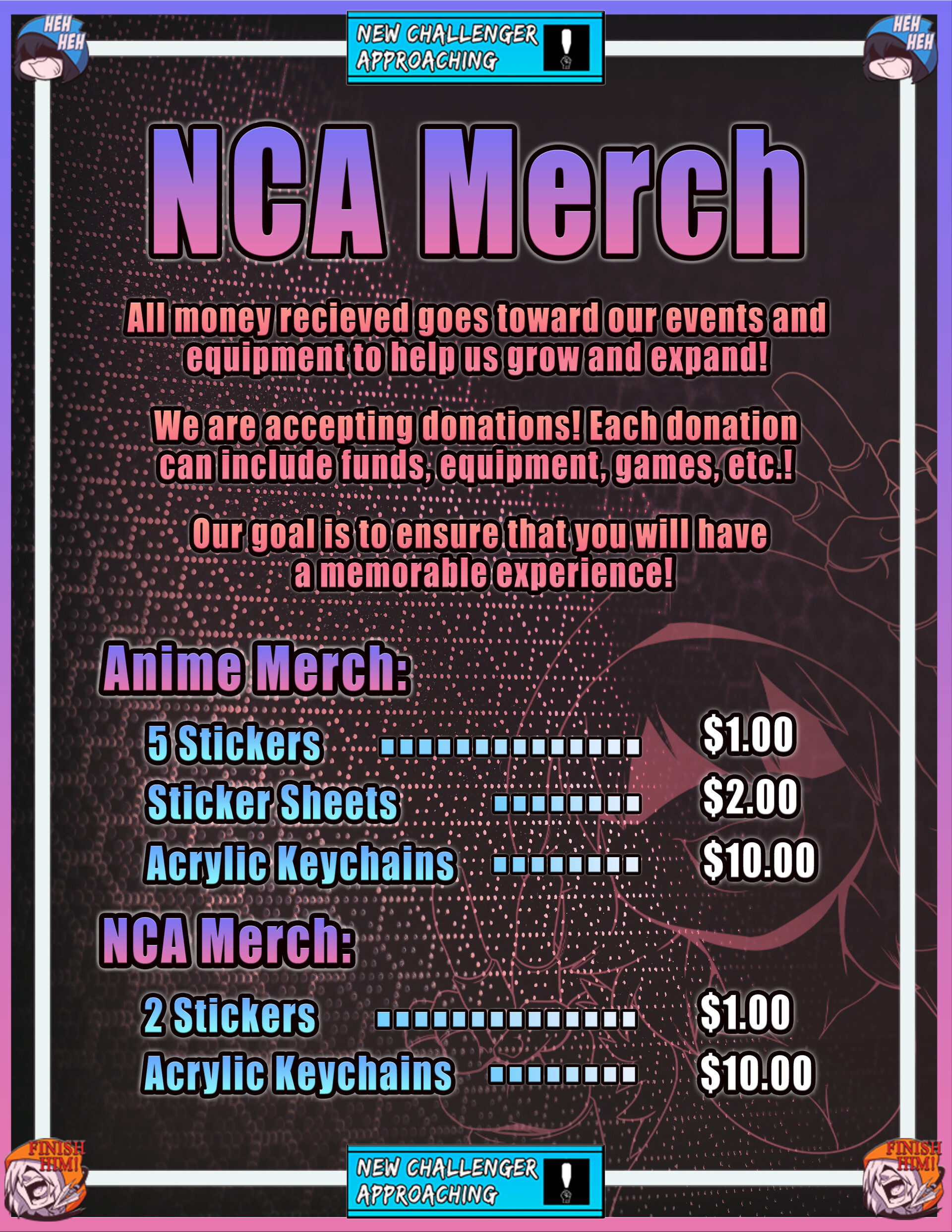 ArtStation - Merch Flyer for NCA