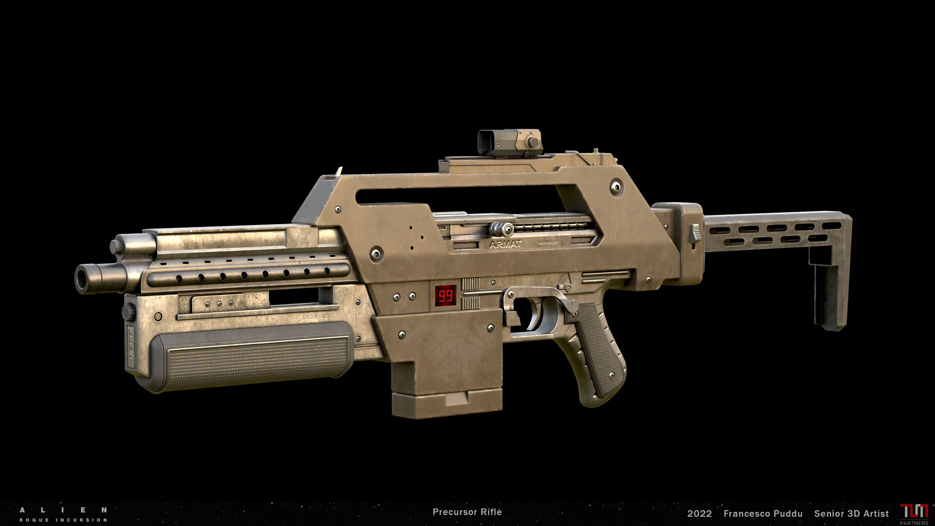 ArtStation - Alien Rogue Incursion - Weapons