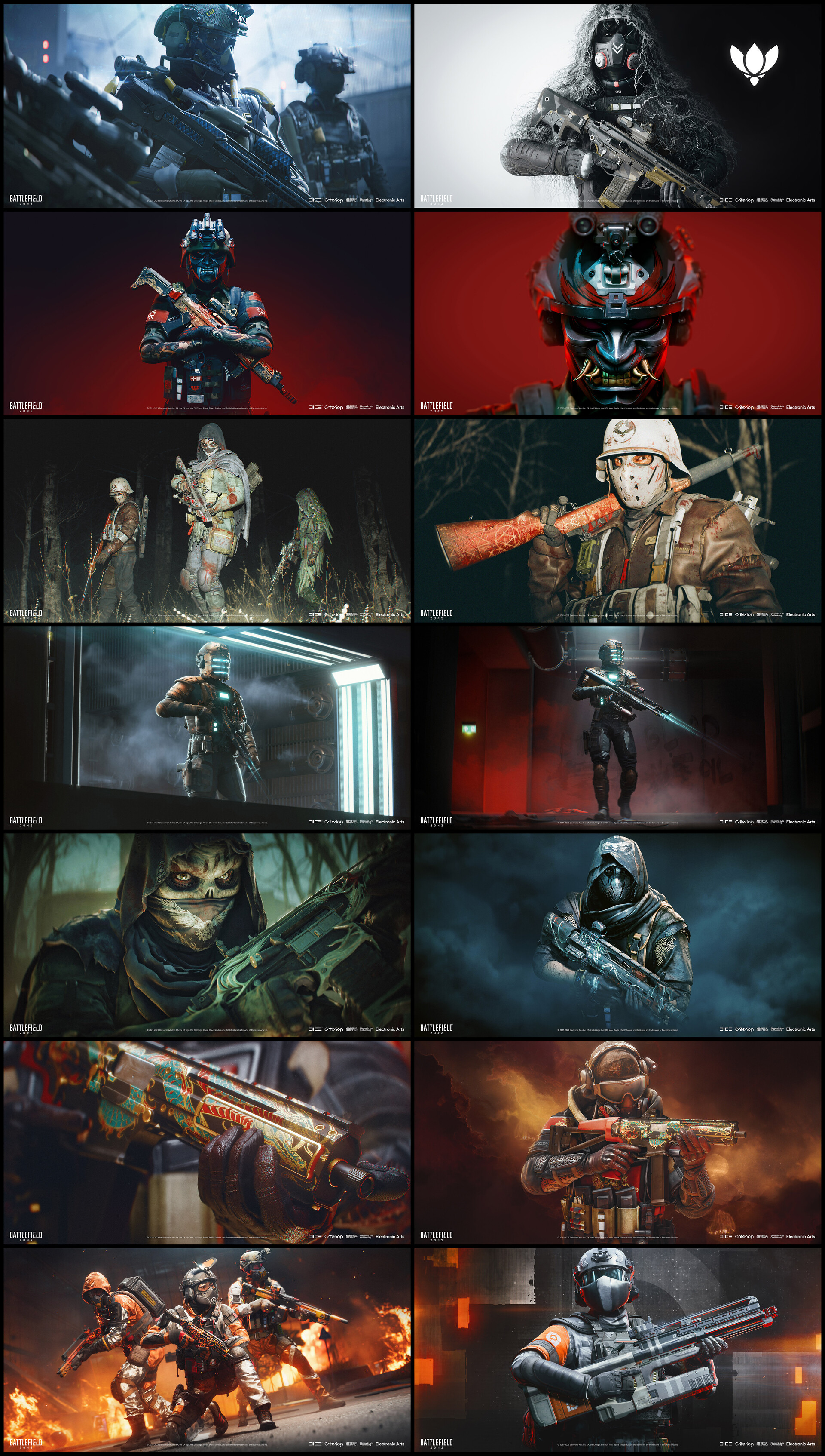 Abrar Khan - [Battlefield 2042] Artwork collection 2023-2024