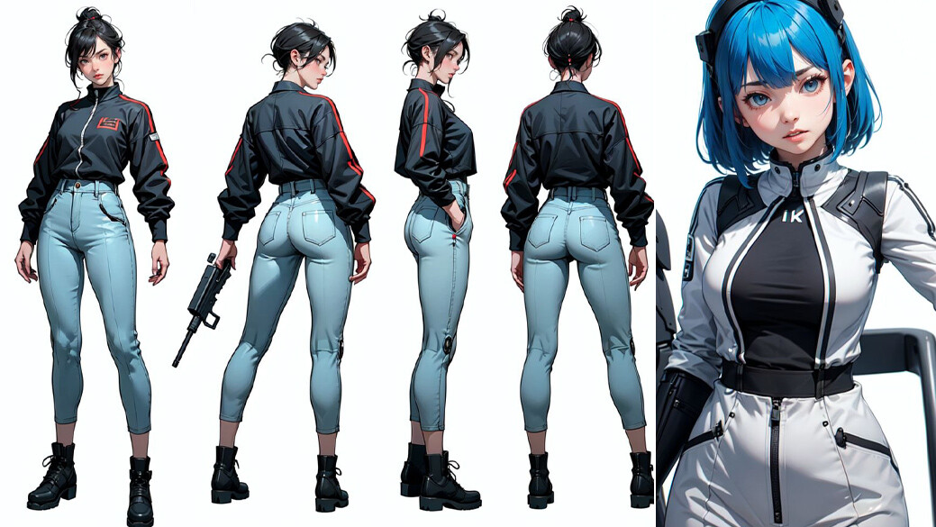 4K Anime Reference Art for Artists and Enthusiasts - 493 Futuristic ...