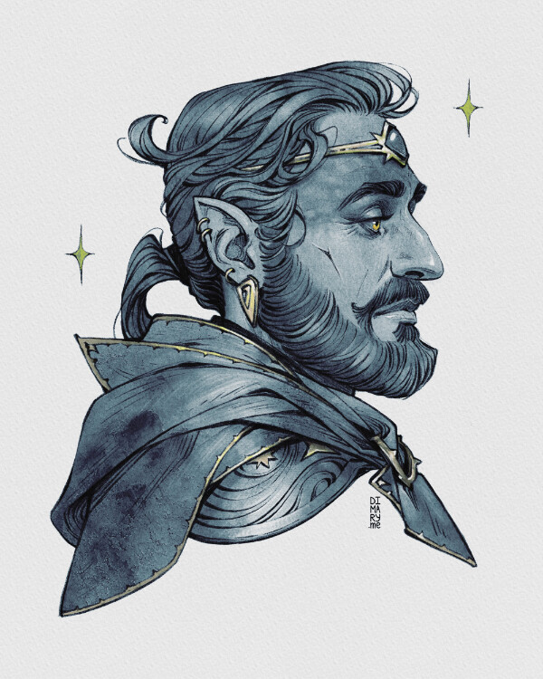 Maria Dimova - Starnight series of drawings