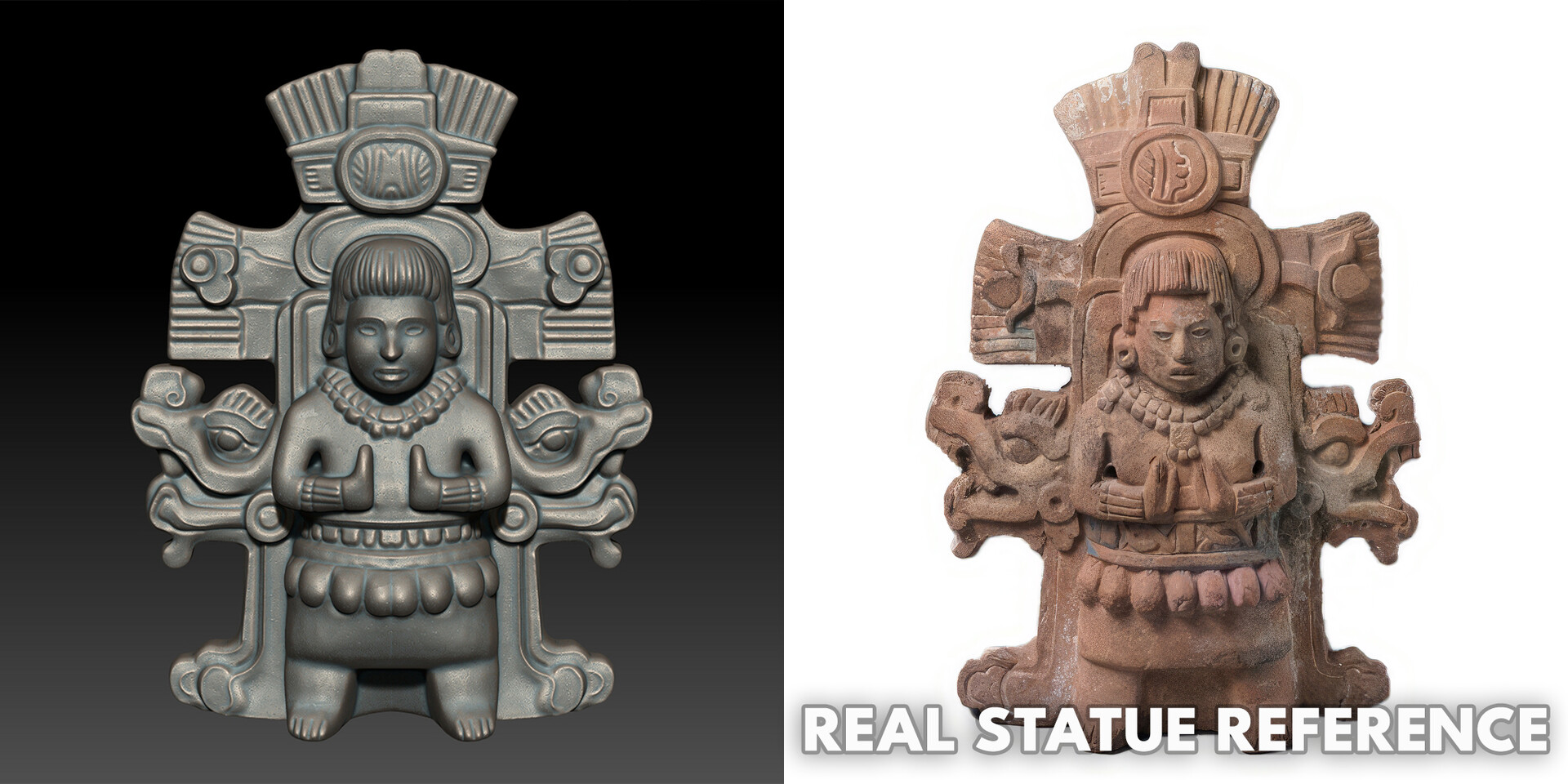 3D Models by 3D Landscape - Ancient Mayan Statue Collection 241227 - 3D ...