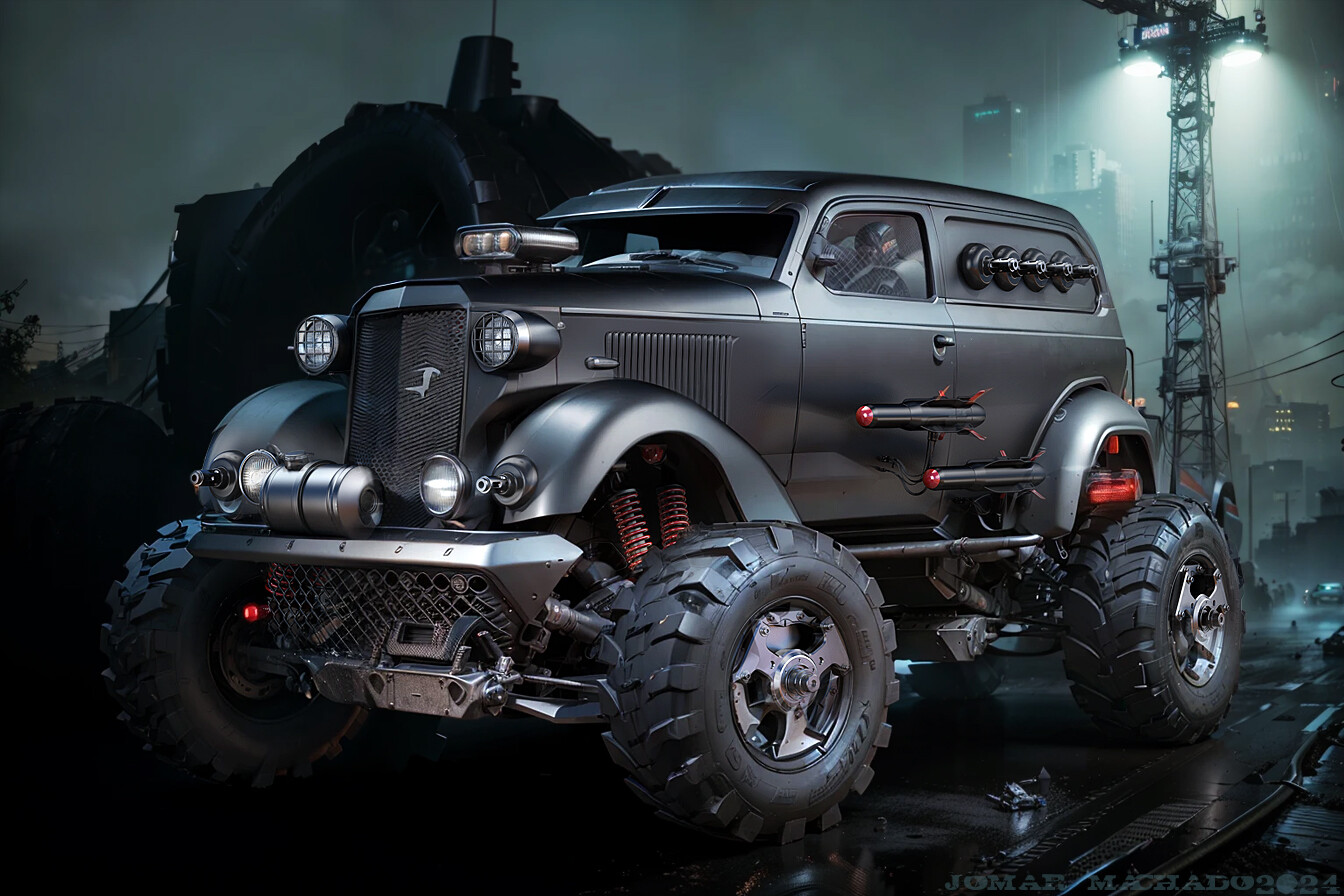 ArtStation - Hard Core Van