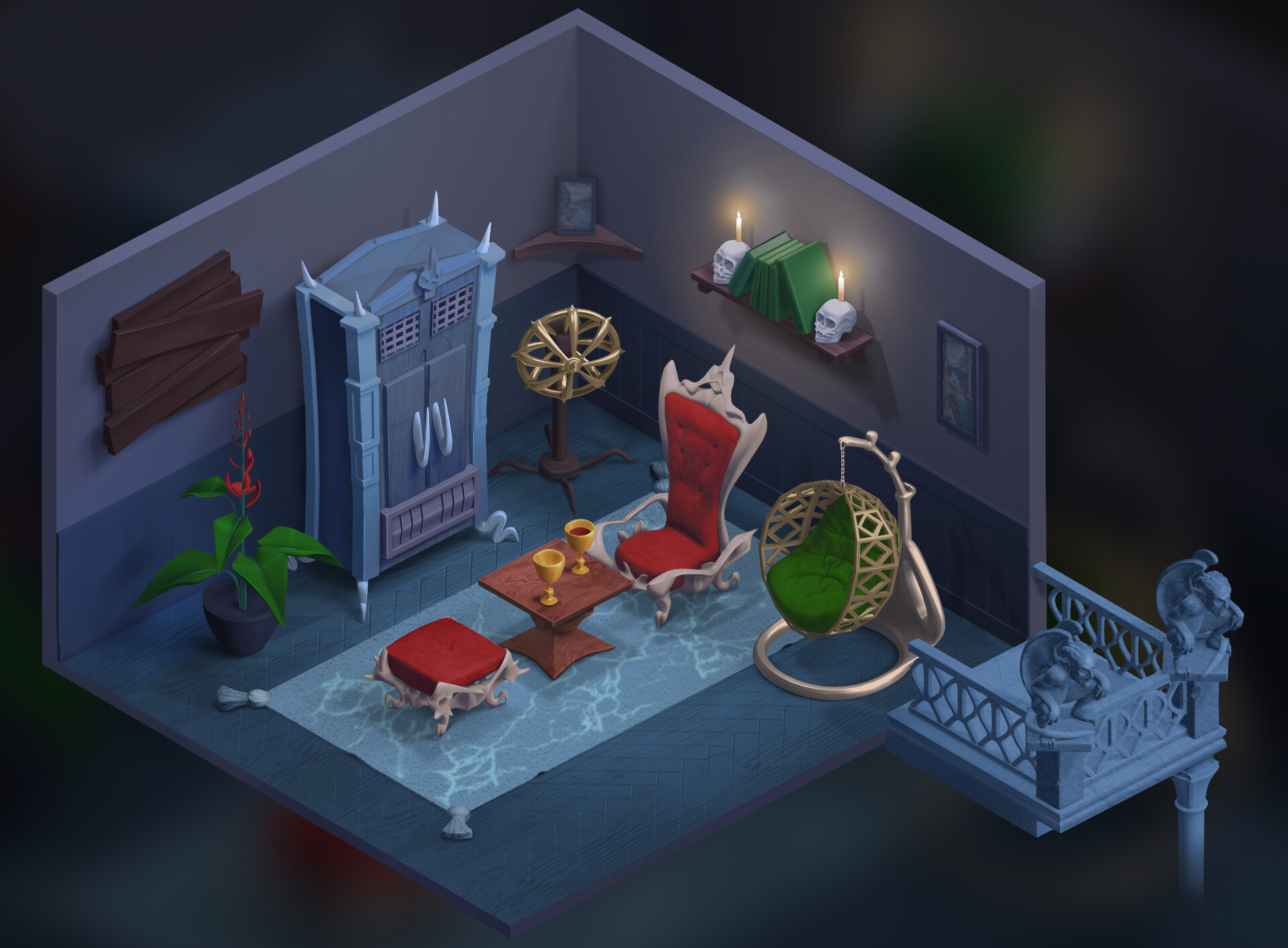 ArtStation - Isometric painting