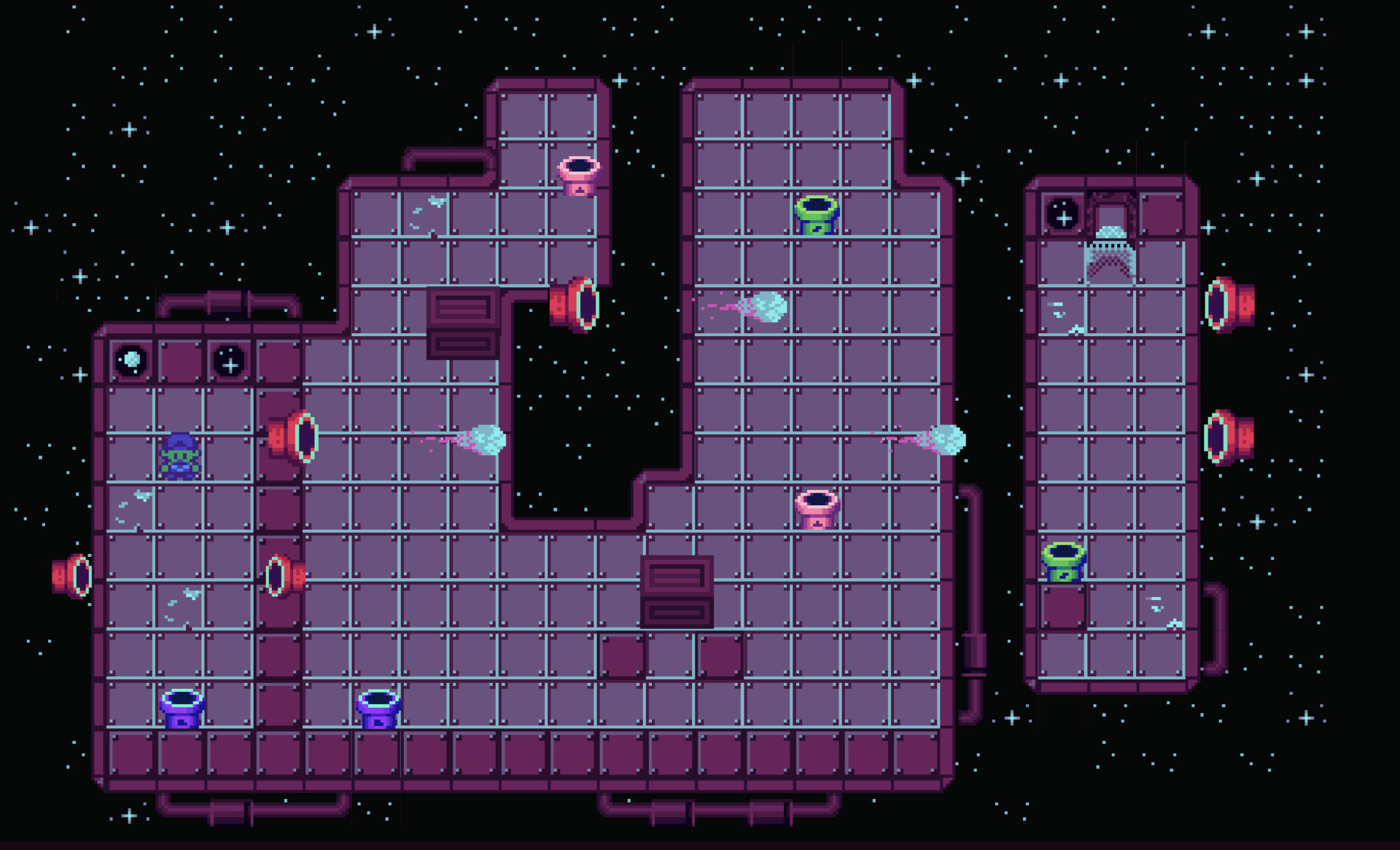 danielle riendeau - Broken Links level and overworld art