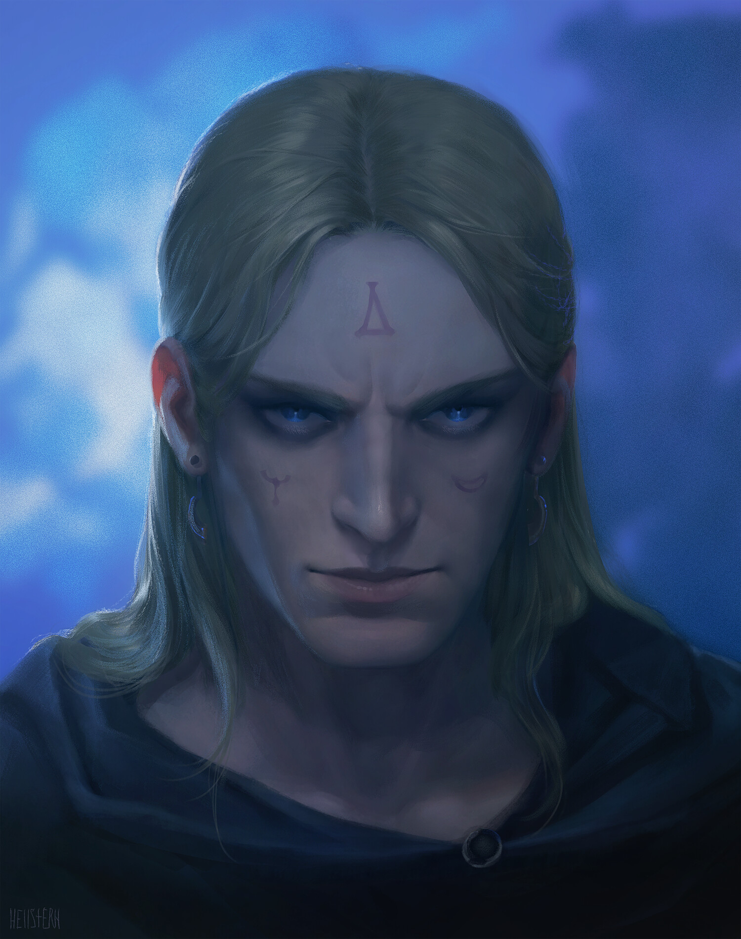 ArtStation - Portrait workflow using 3d