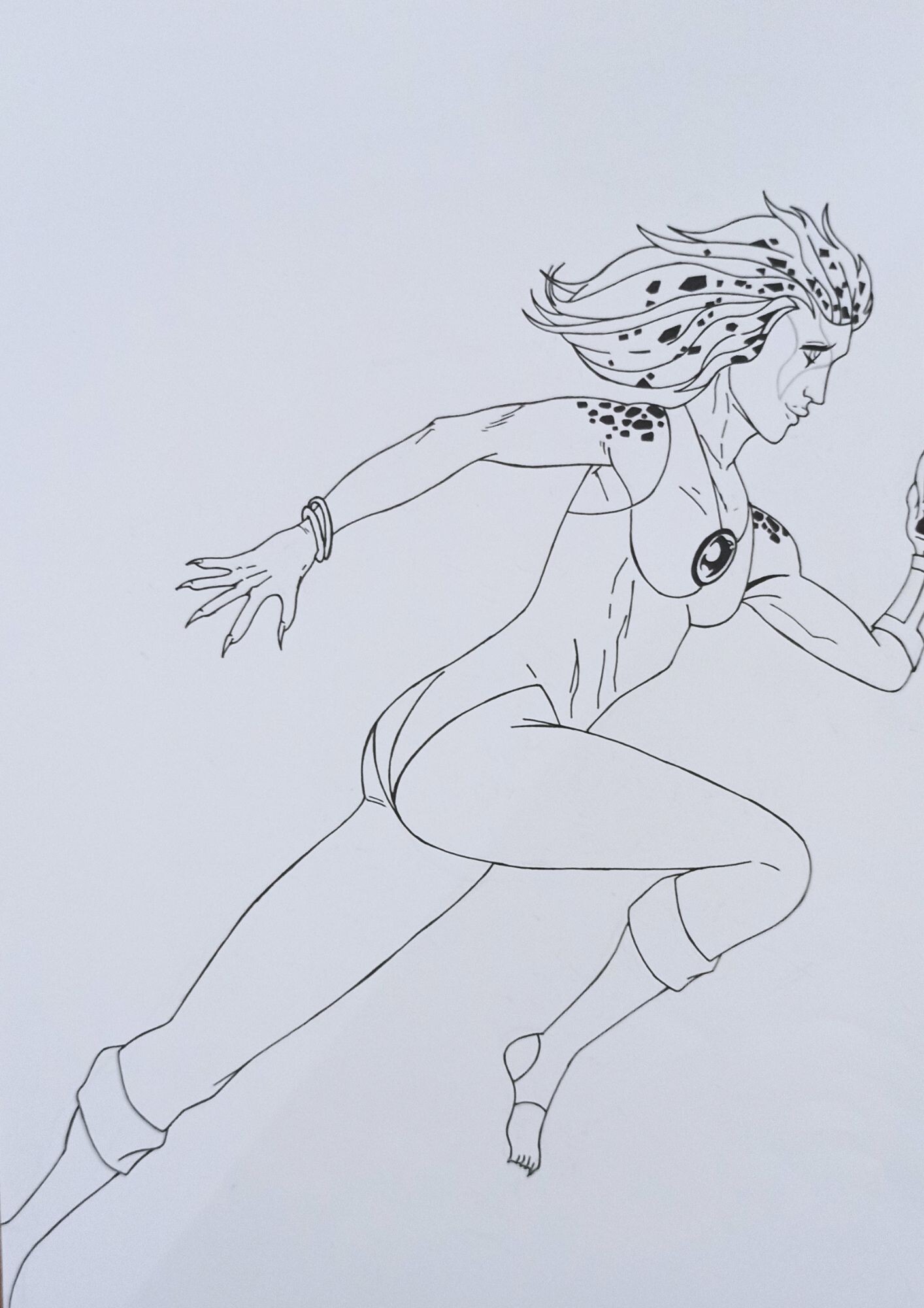 cheetara thundercats coloring pages
