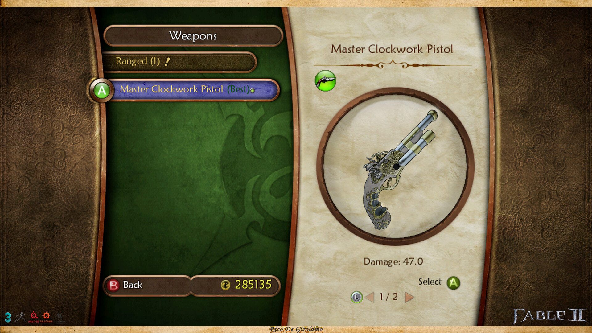 ArtStation - Master Clockwork Pistol: A Fable 2 Remake