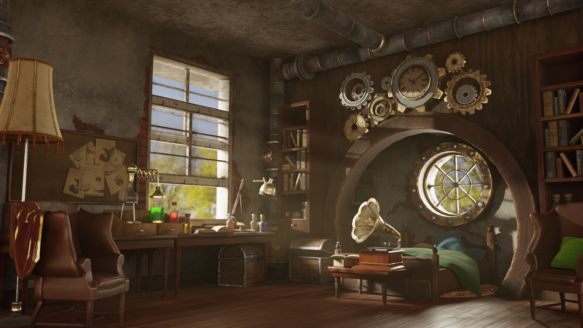 ArtStation - Main Character Room