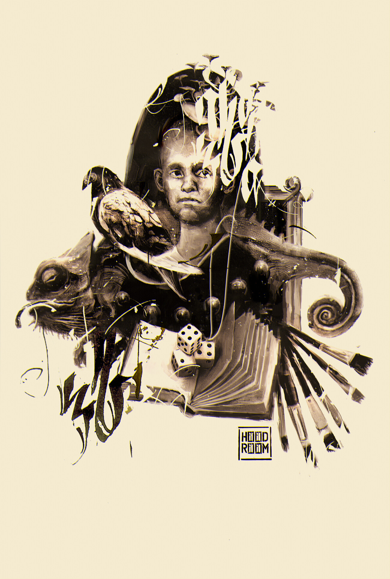 Boris Khaleev - HoodRoom art