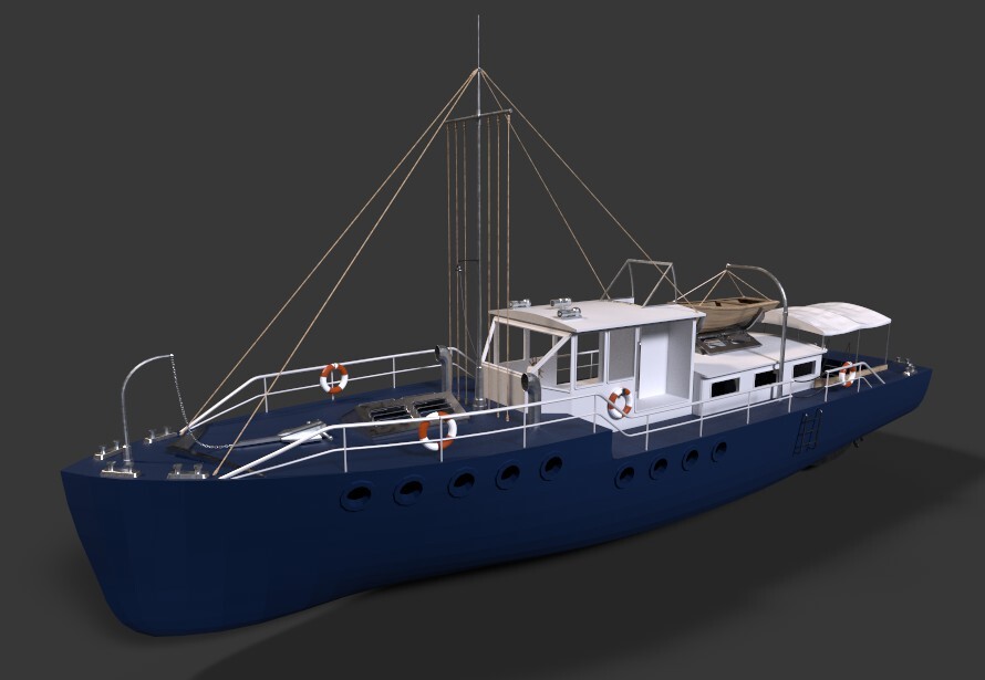 ArtStation - boat