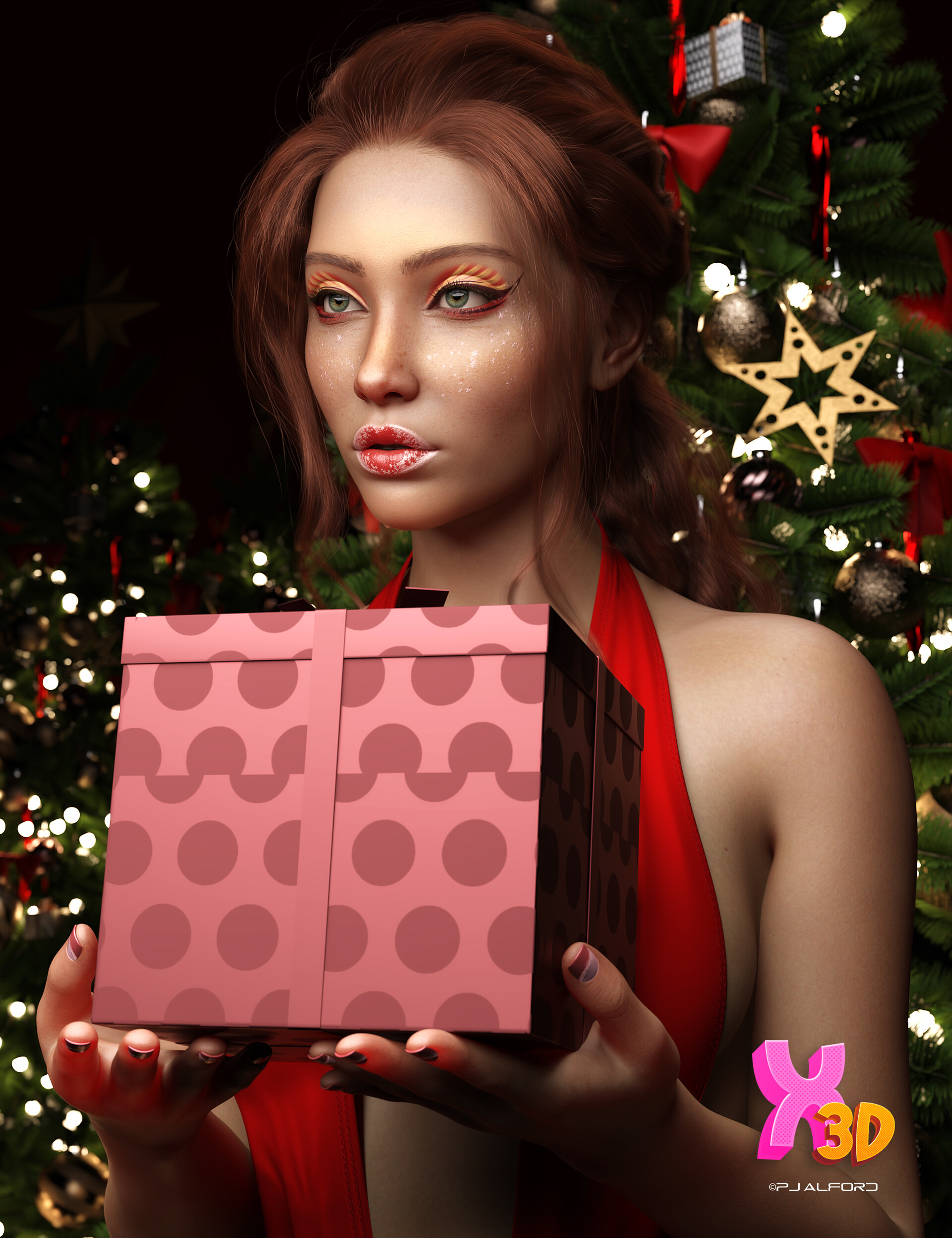 ArtStation - Sparkling Christmas Makeup Geoshells for G9 by Lexa Kiness